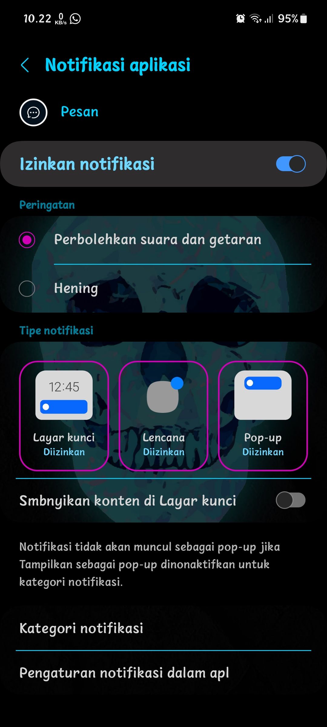 Solved: Kok tidak notif WA SMS ketika layar mati Samsung A... - Samsung ...