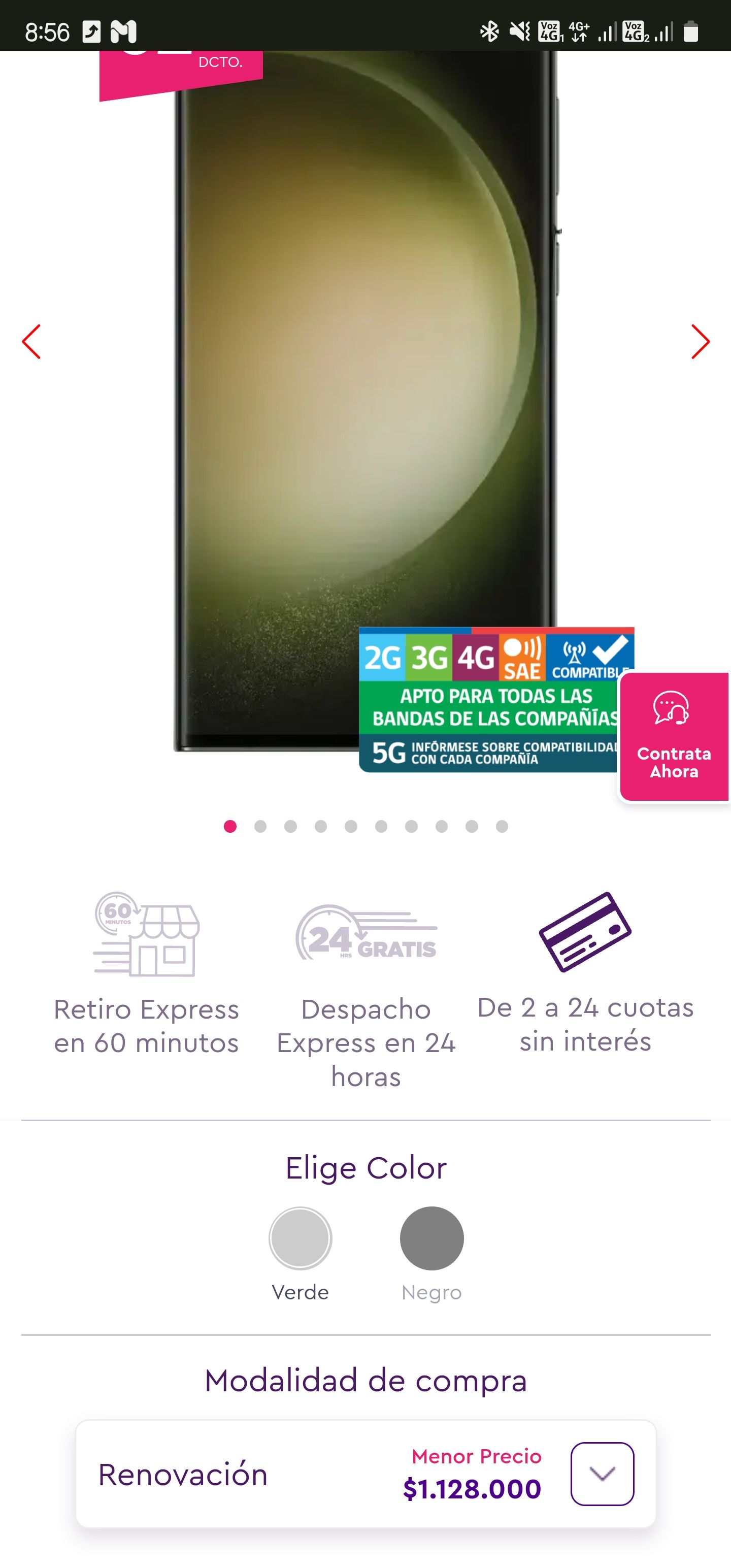 el 23 ultra caro cambio de moneda - Samsung Members