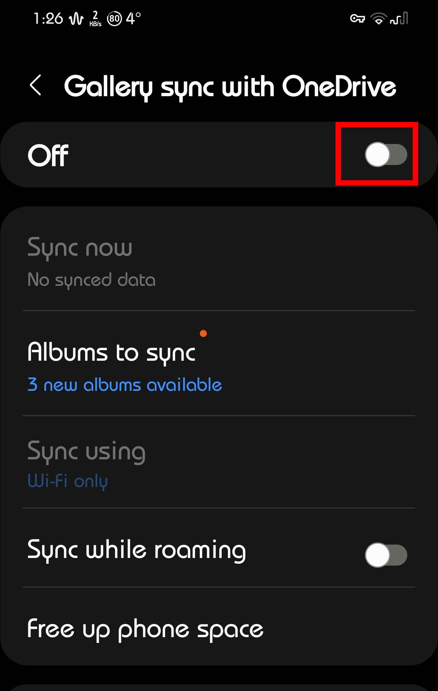 Can't set up Samsung Gallery sync to OneDrive - Samsung Members