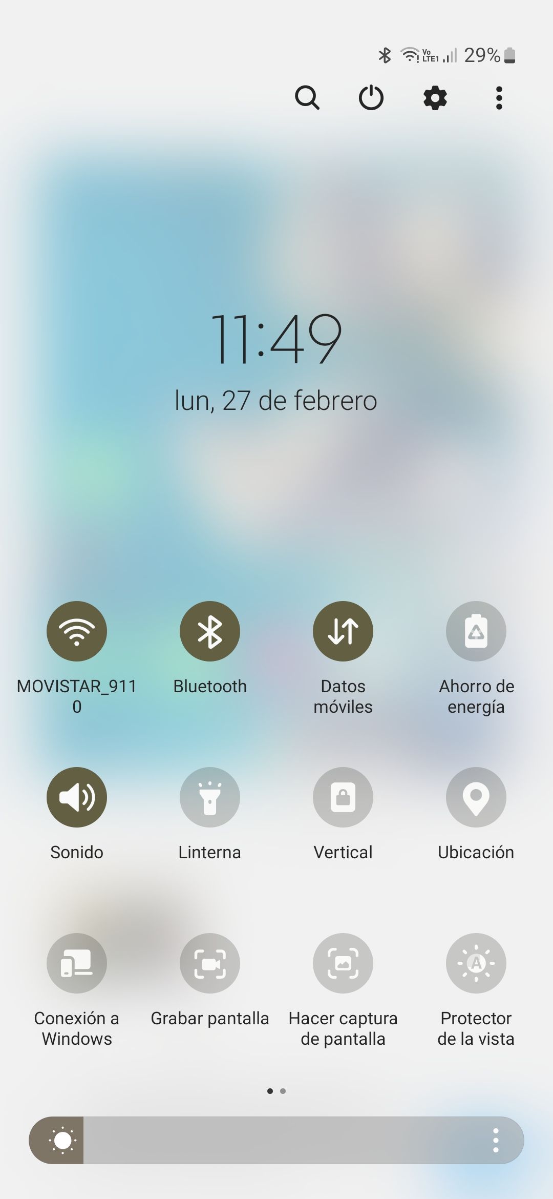 problemas con colores de botones superiores , y co... - Samsung Members