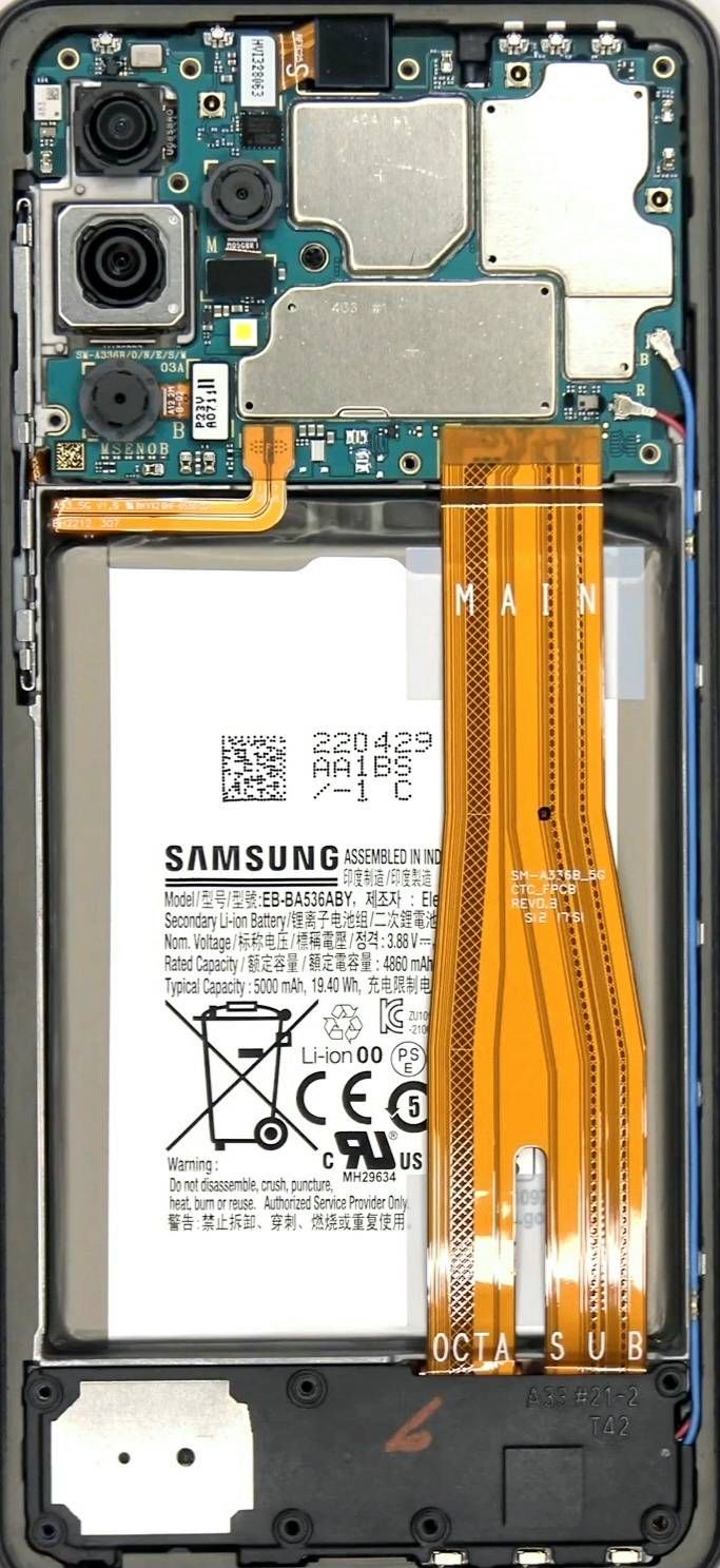 Samsung A33 Teardown Wallpaper - Samsung Members