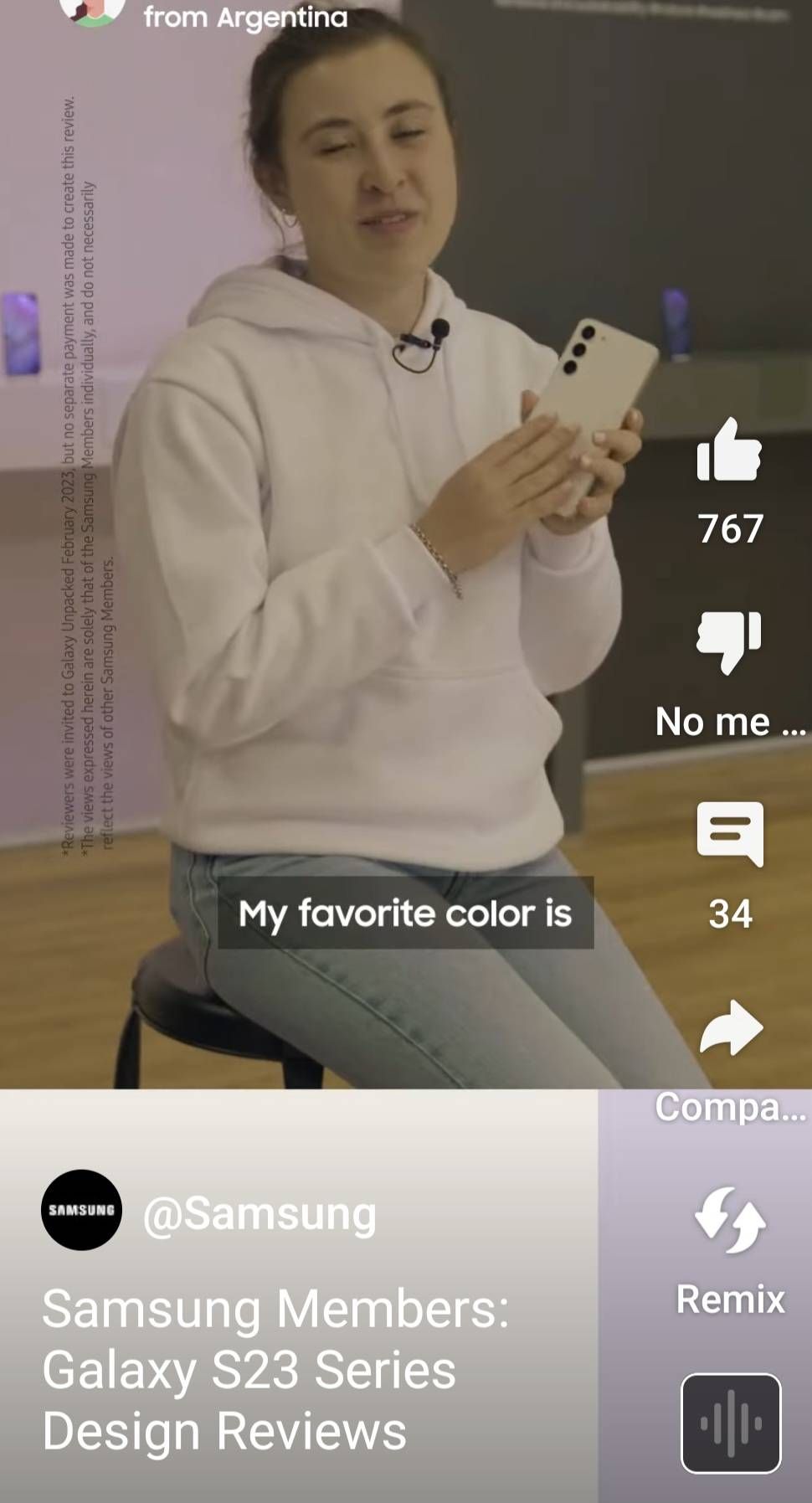 Vamos Samsung Members Argentina y nuestra represen... - Samsung Members