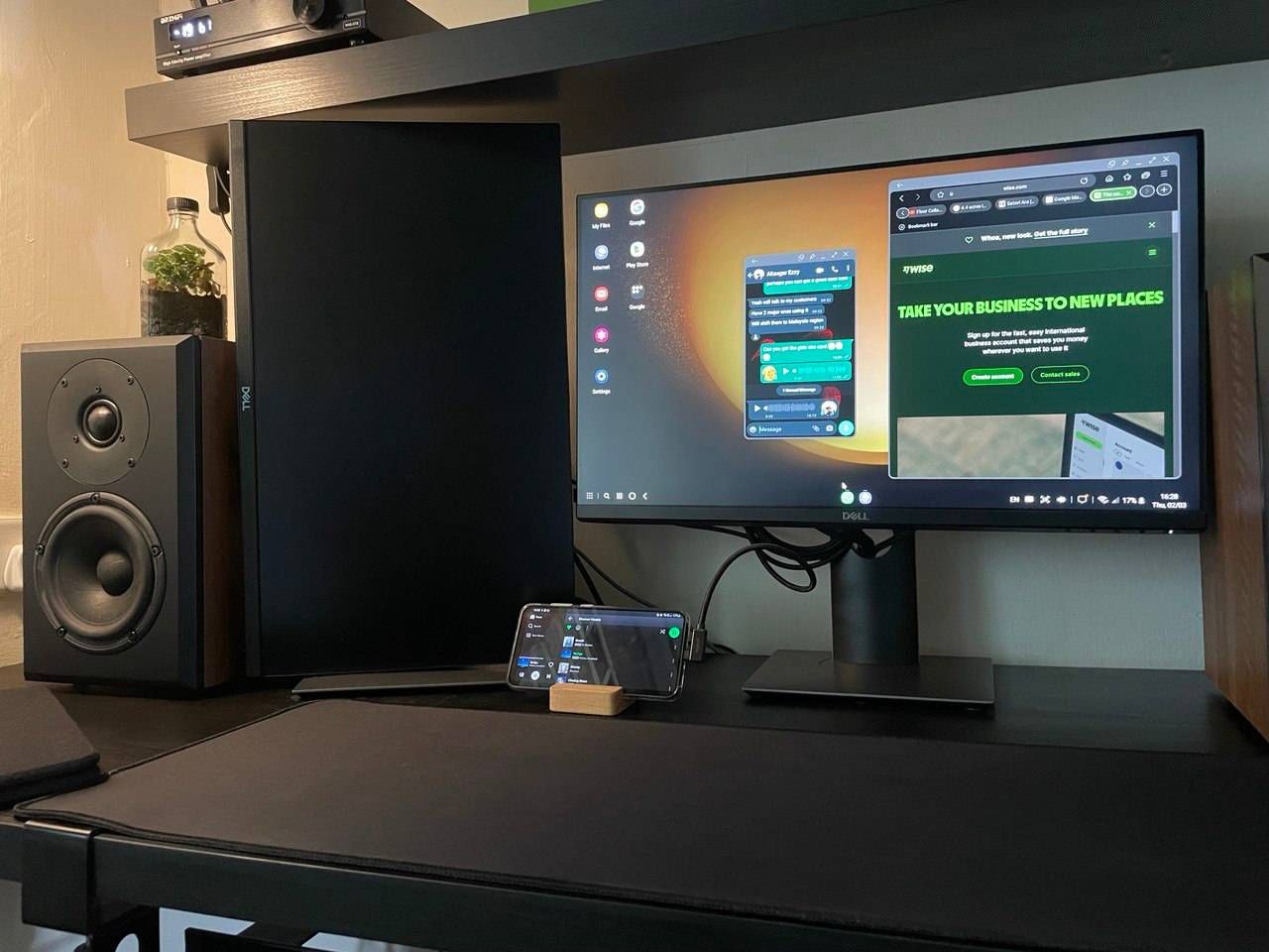 my DeX setup on S23+ - Samsung Members