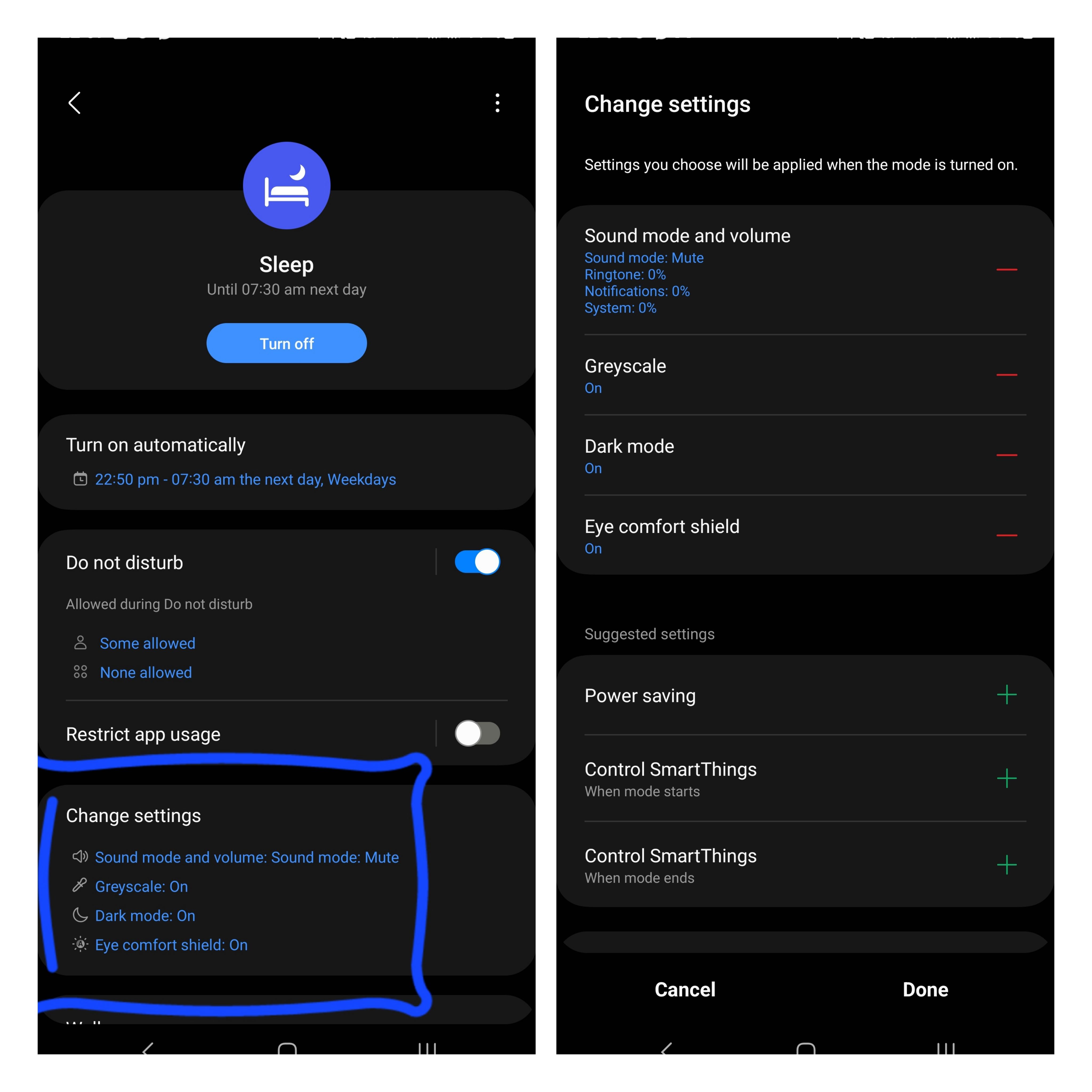 Annoying notification from do not disturb mode - Samsung Members