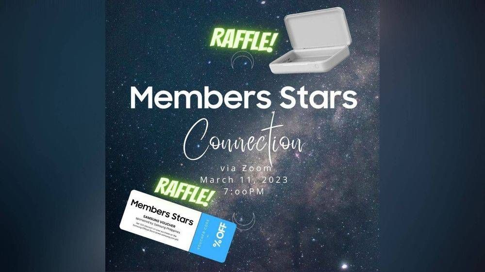 Members Zoom Party by @MarkLuceño! Raffle! Photogr... - Samsung Members