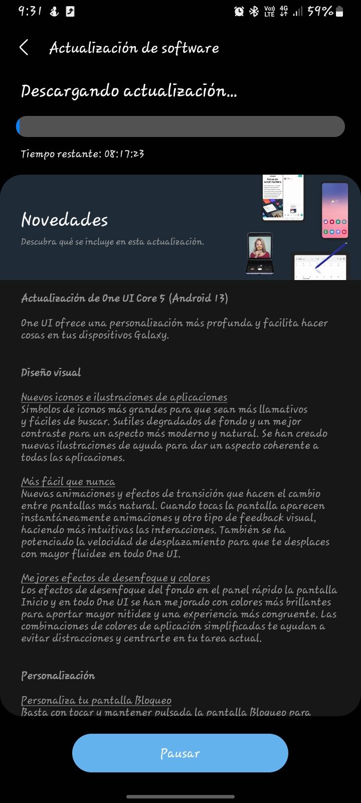 Actualización Android 13 One Ui Core 5 - Samsung Members