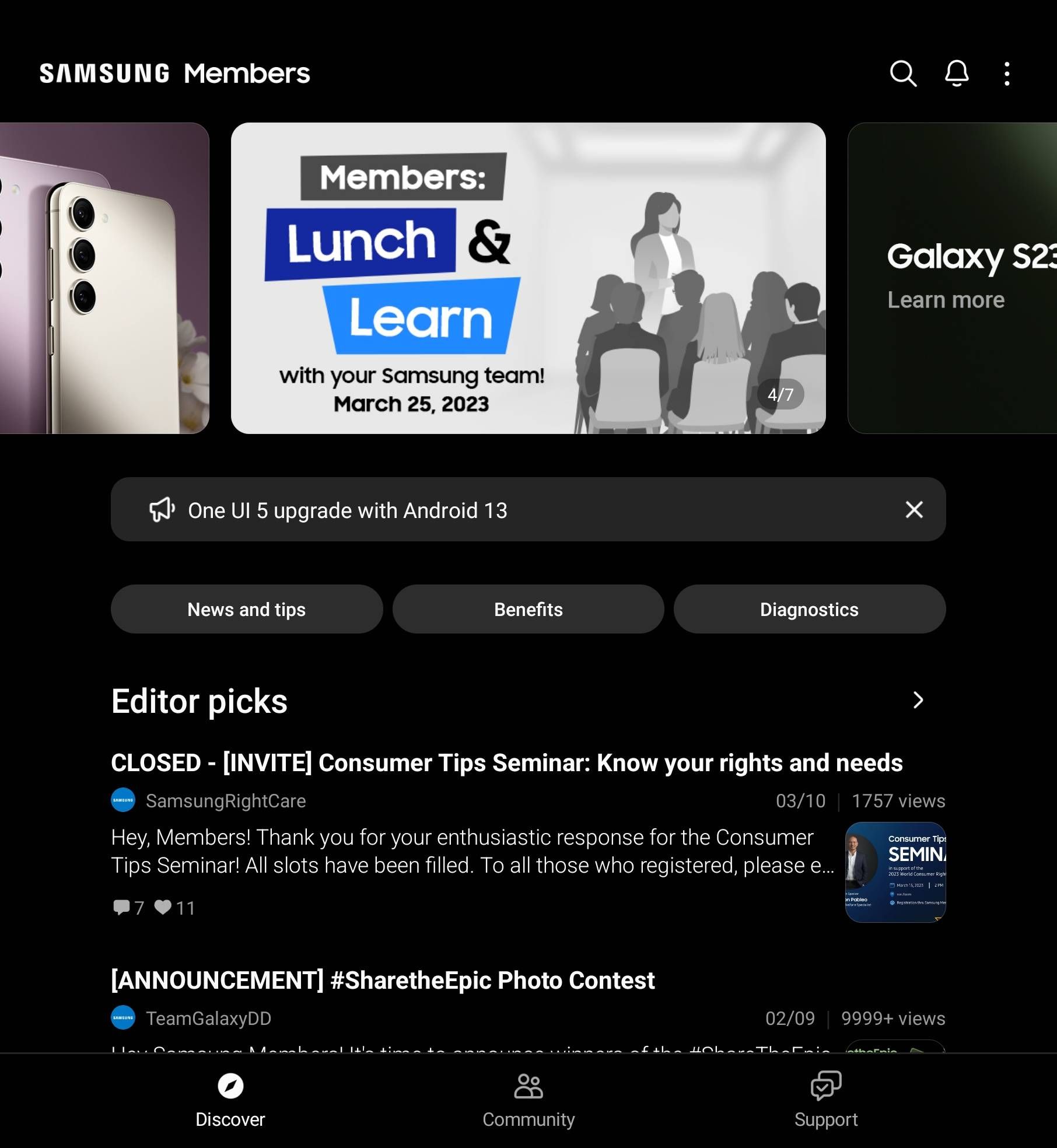 Members: Lunch & Learn! 🌟 - Page 3 - Samsung Members