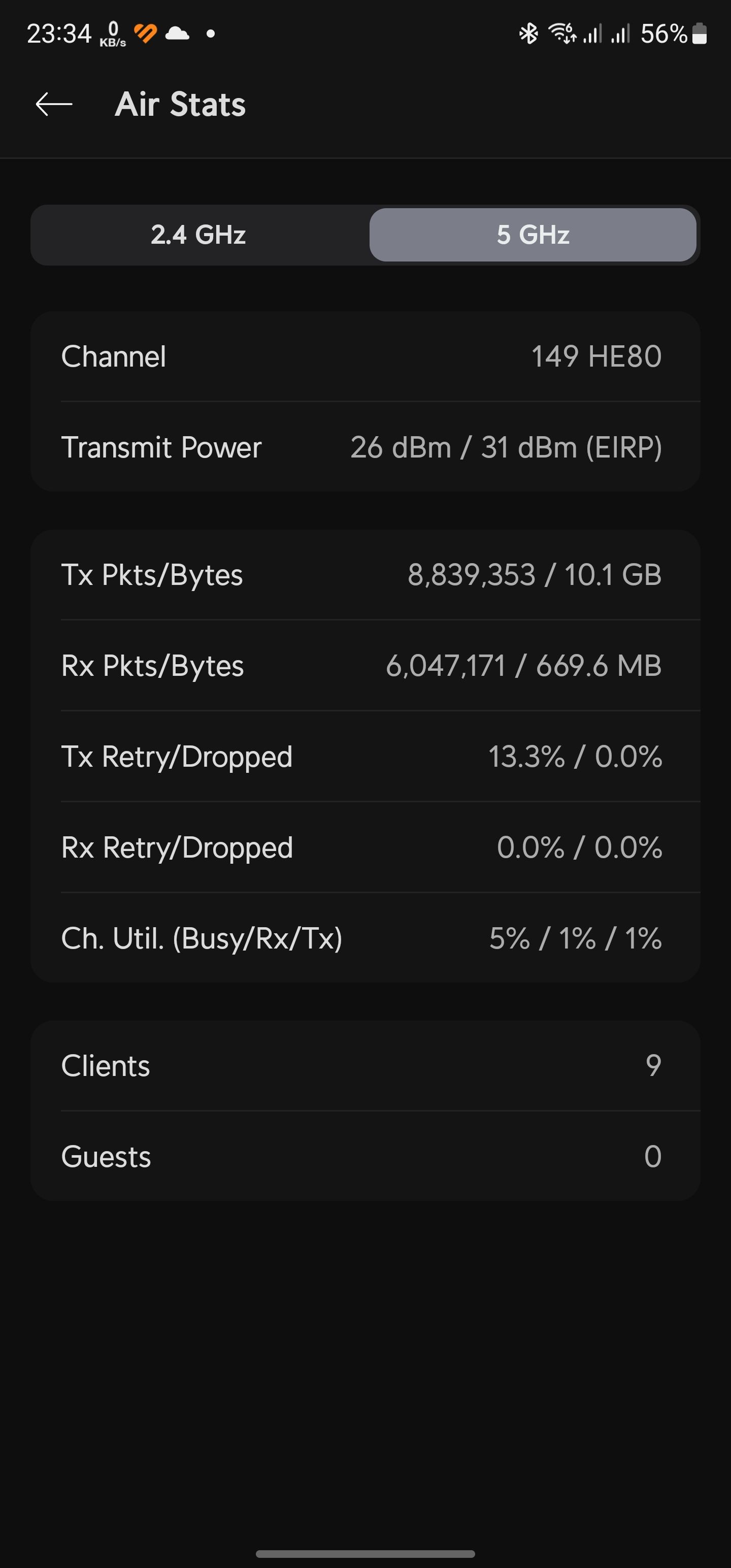 Can not see 5Ghz WiFi SSID if access point channel... - Samsung Members