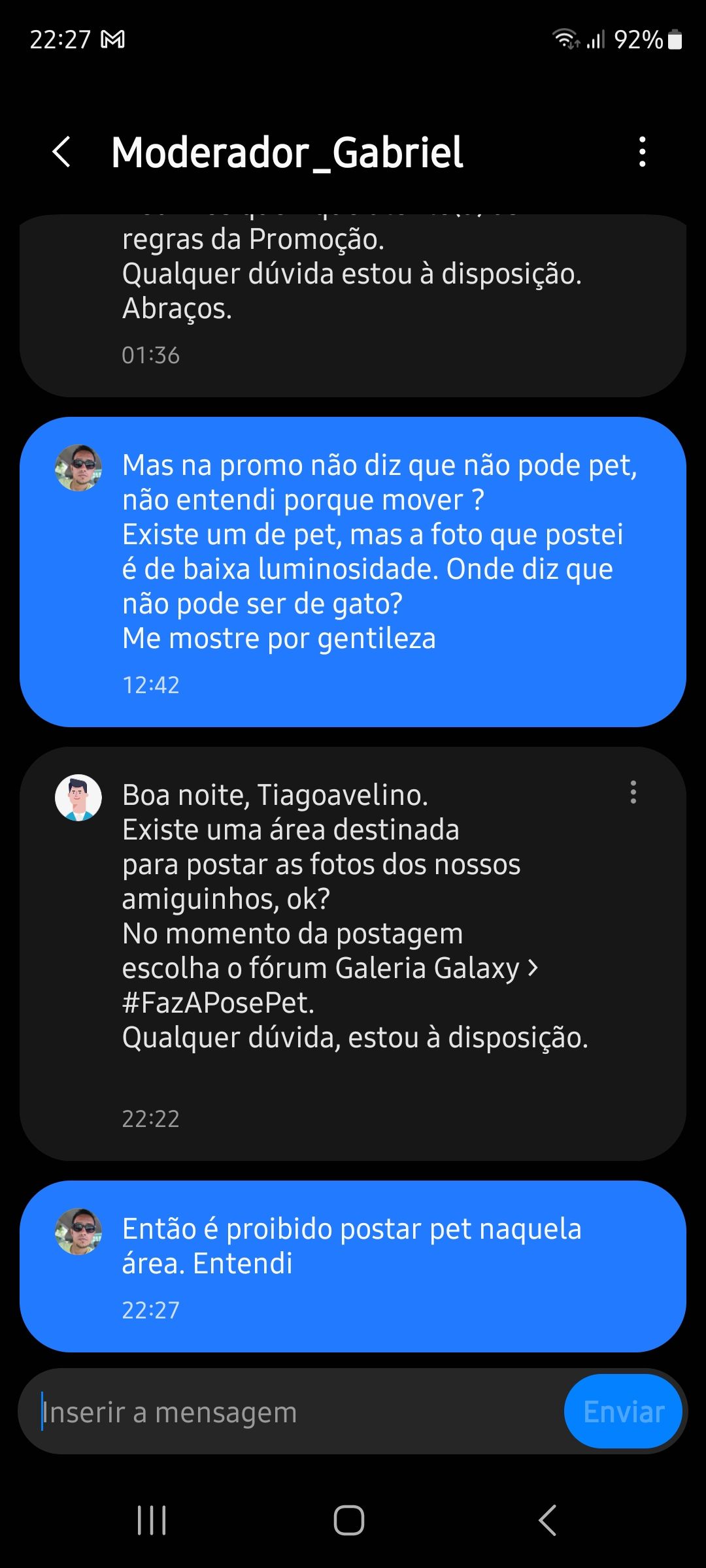 Proibido postar pet na promo? - Samsung Members