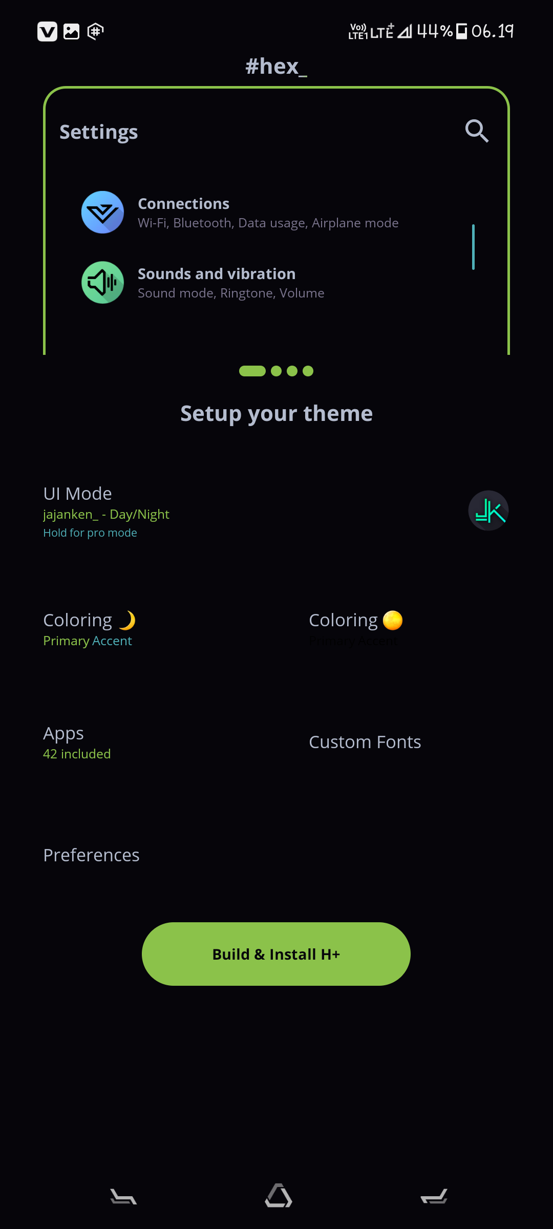 Color pallet - Samsung Members