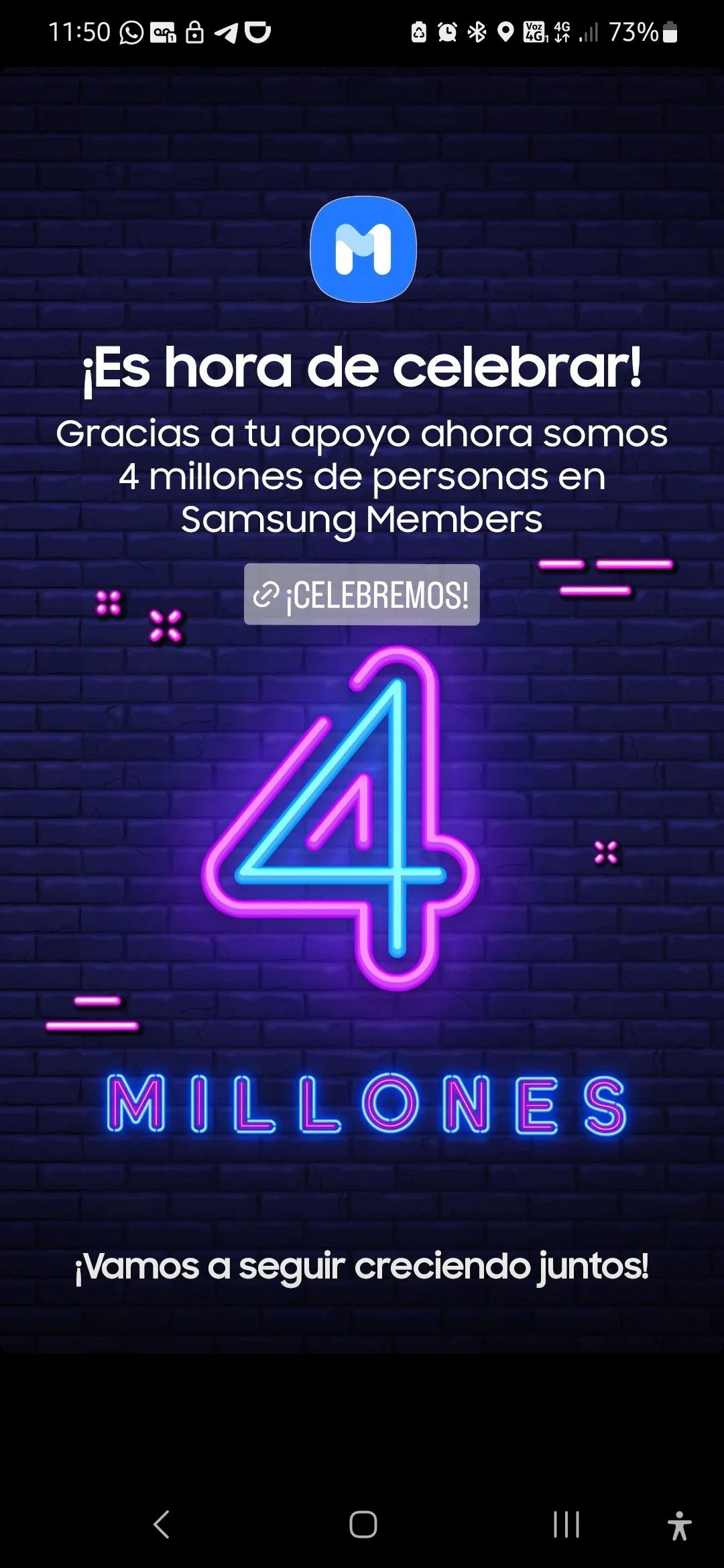 Se creció la familia - Samsung Members