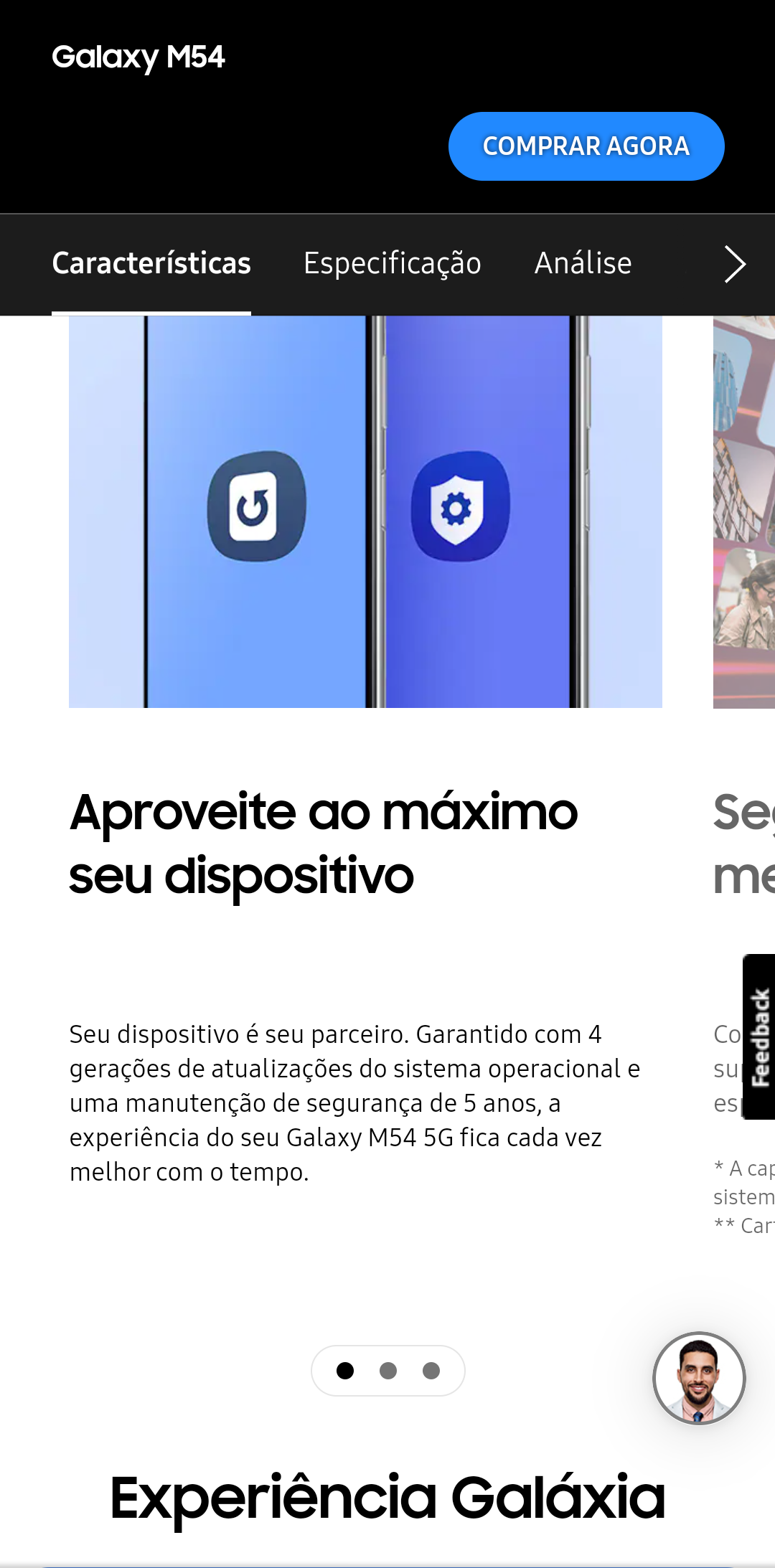 M54 5G Lançado Com 4 (QUATRO) Anos de Atualização ... - Samsung Members