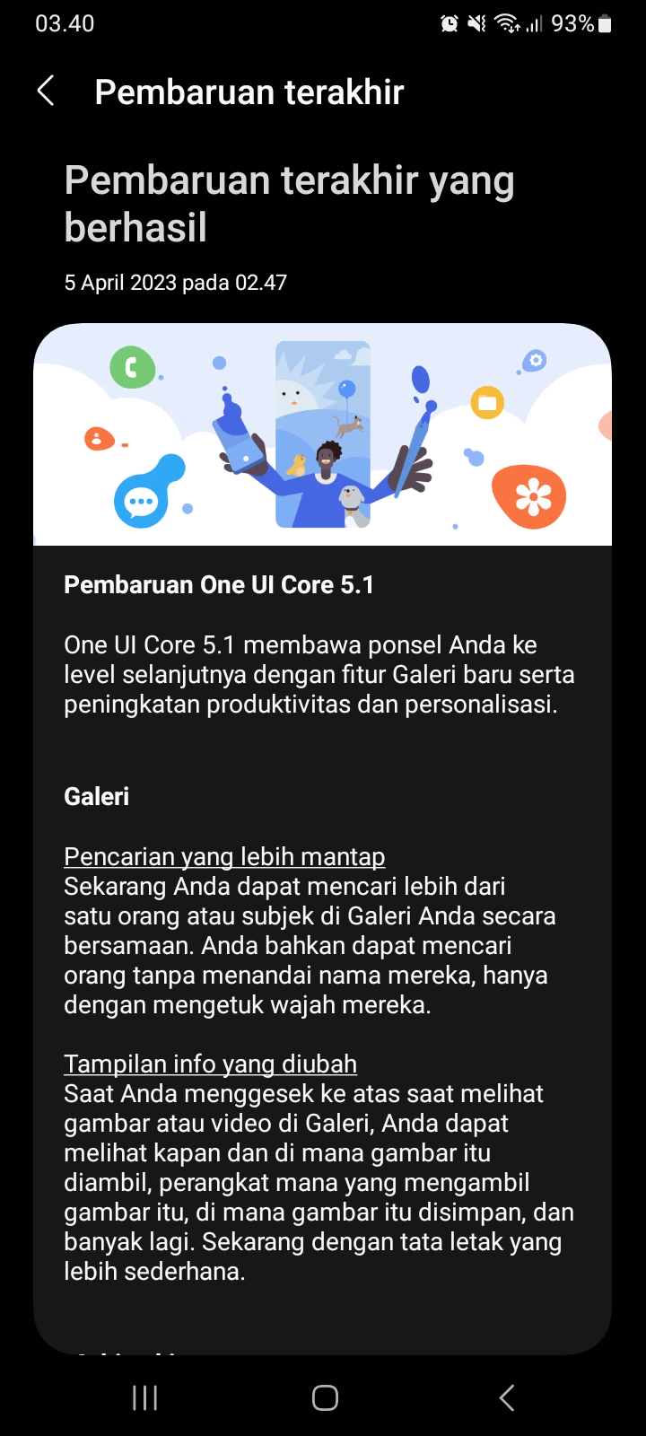 Review Update One UI Core 5.1 Galaxy A04s - Samsung Members