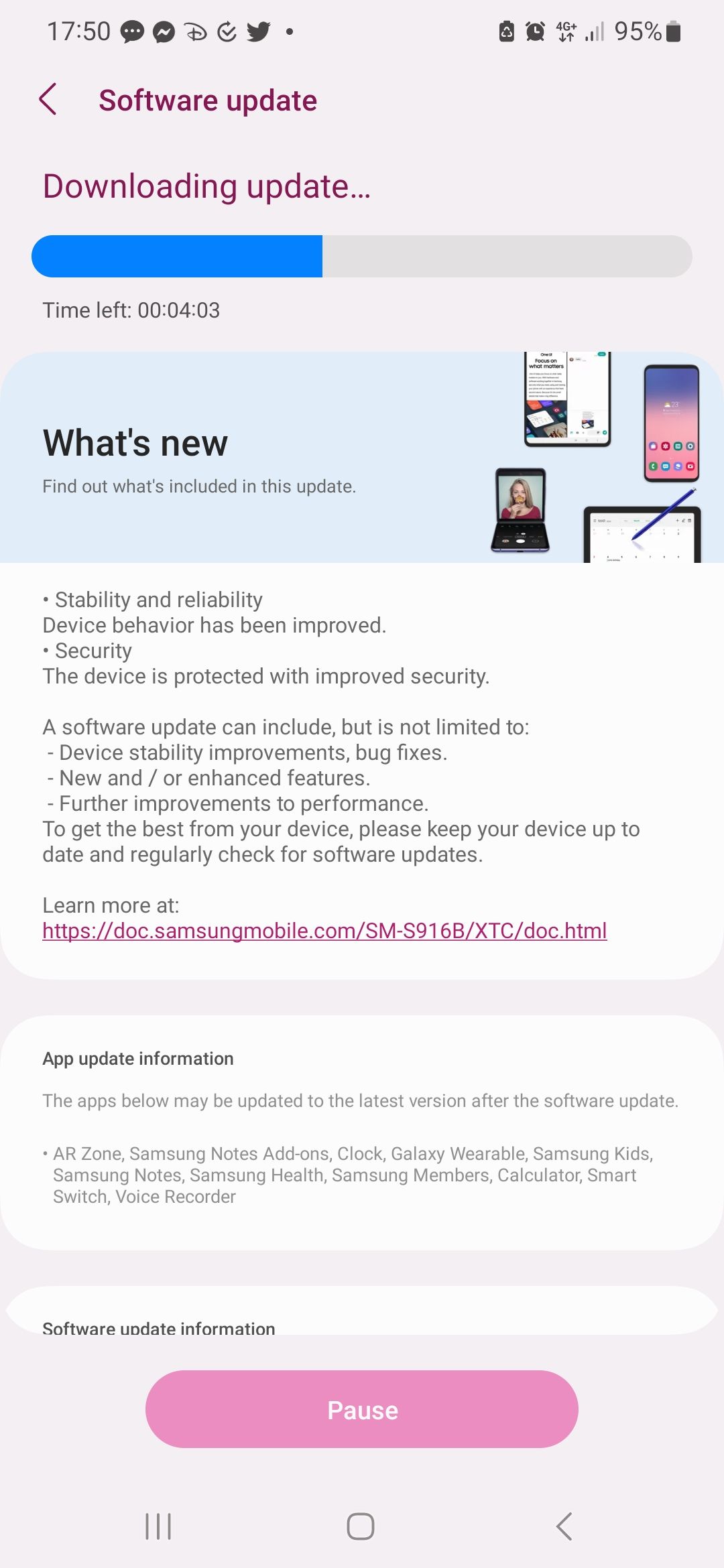 Solved: Software update - Samsung Members