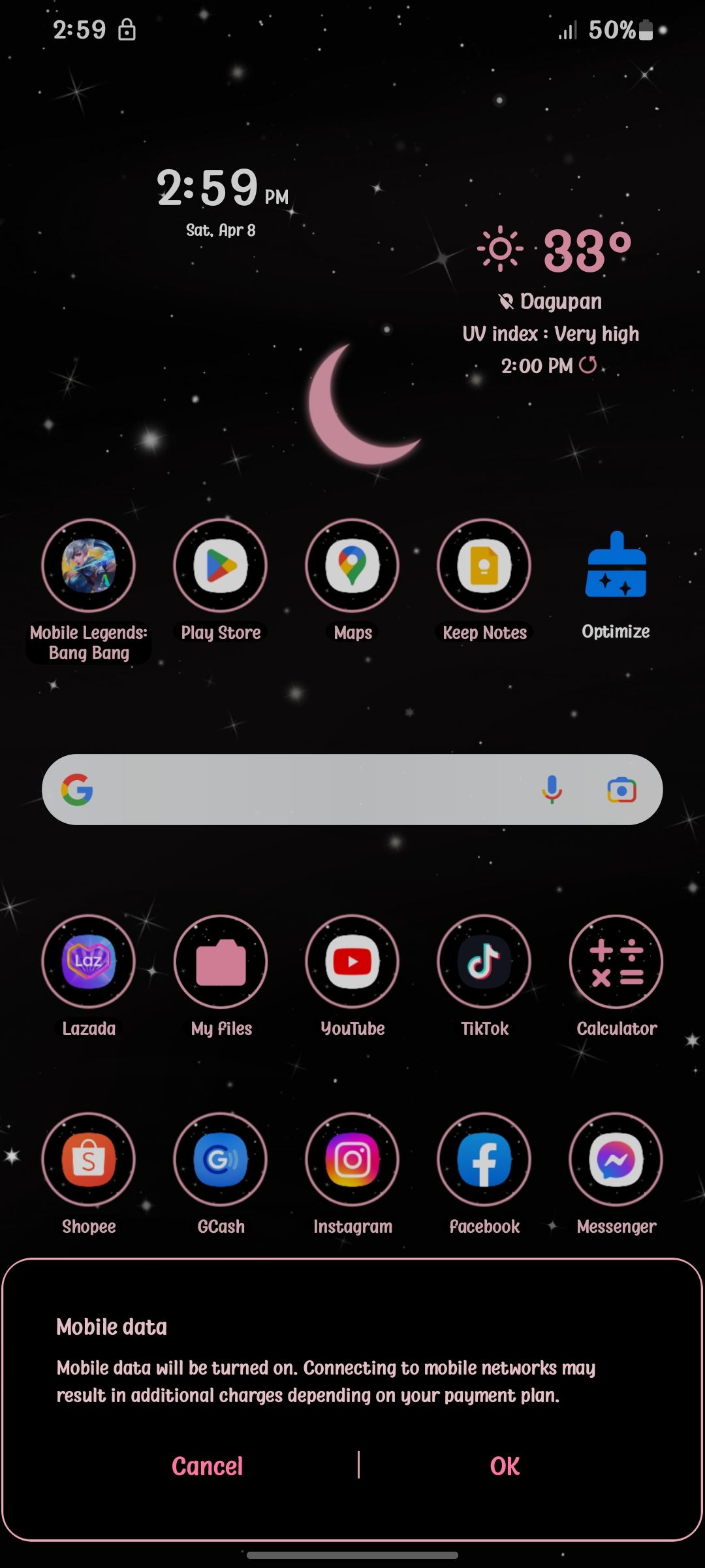 Annoying Pop up mobile data notification - Samsung Members
