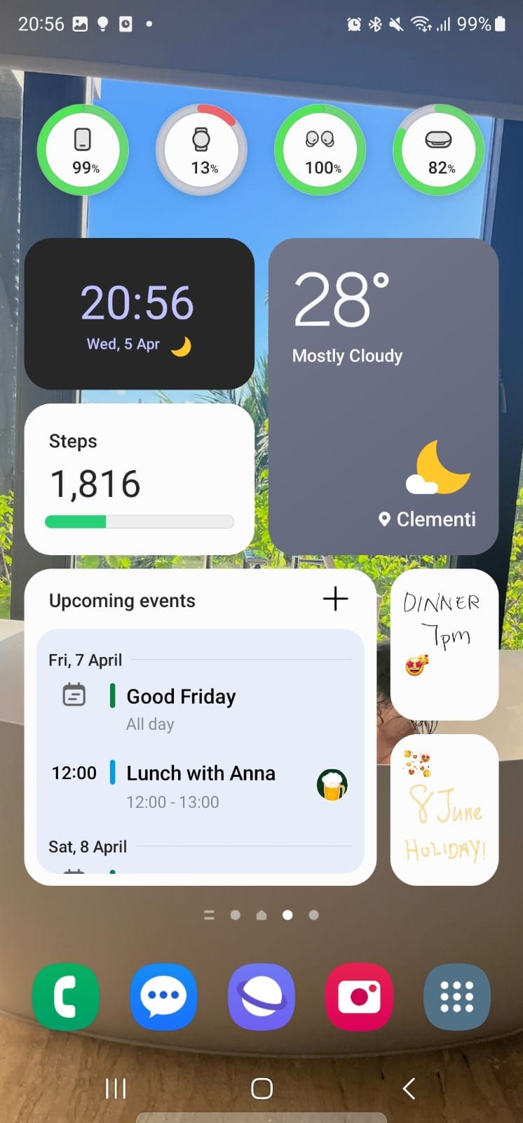 Mobile Home Screen Inspiration # MySamsungMyWay - Samsung Members