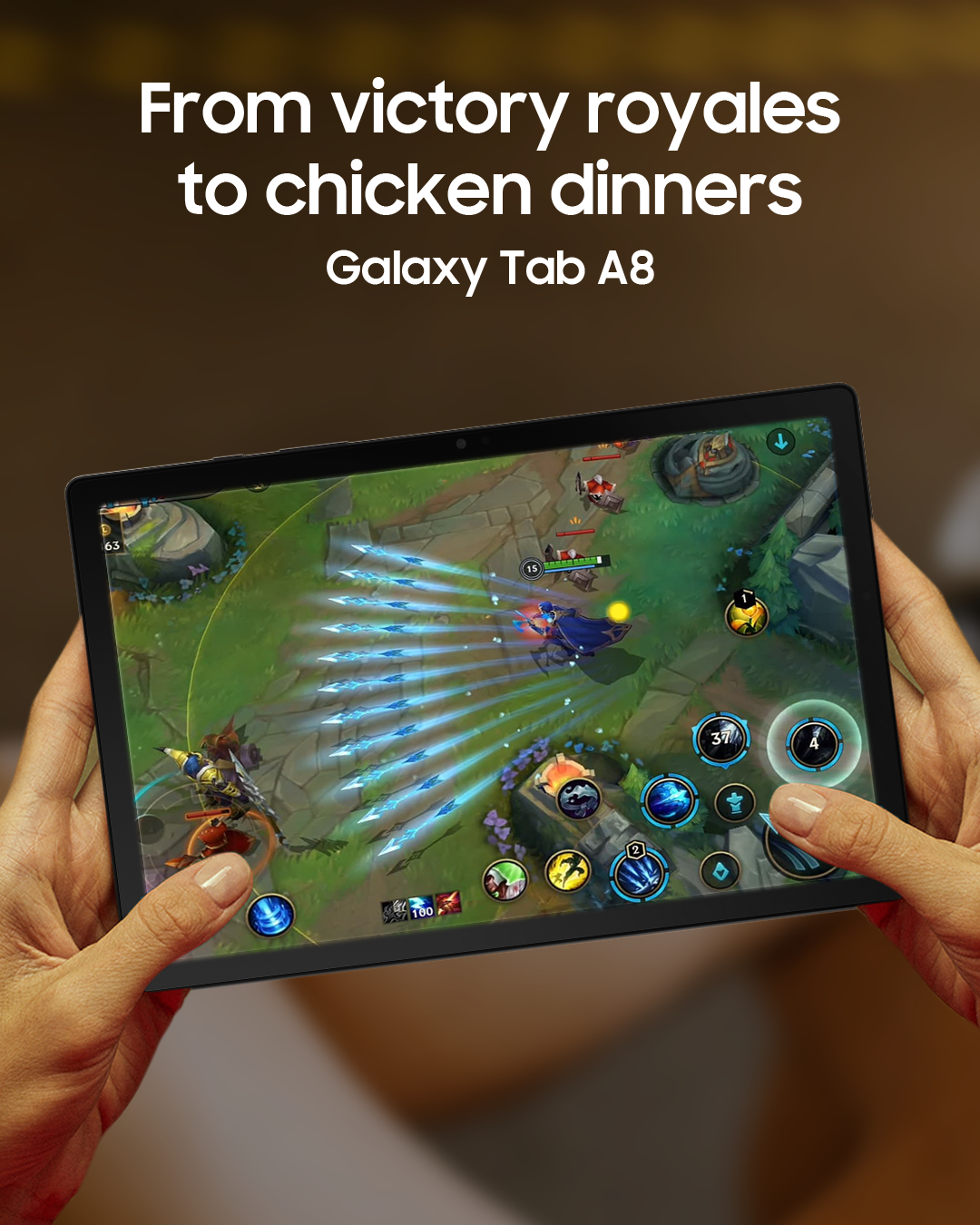 Blaze through the competition | Galaxy Tab A8 - Samsung Members