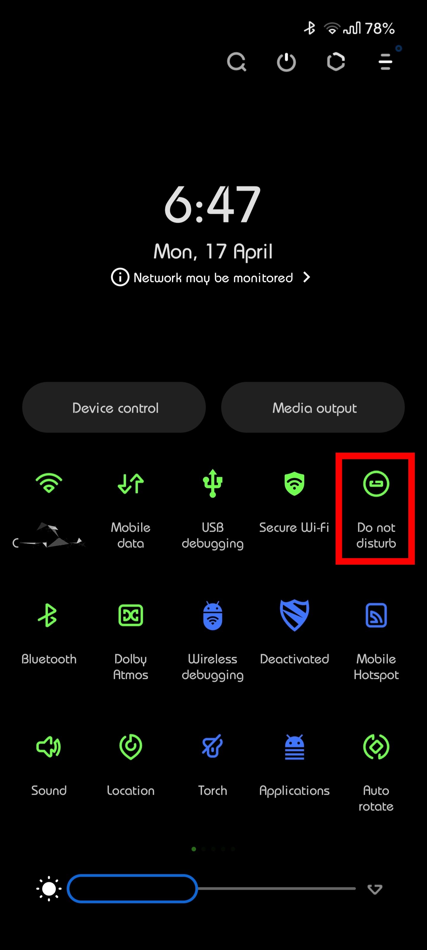 How to Enable do not disturb Toggle -A52s - Samsung Members
