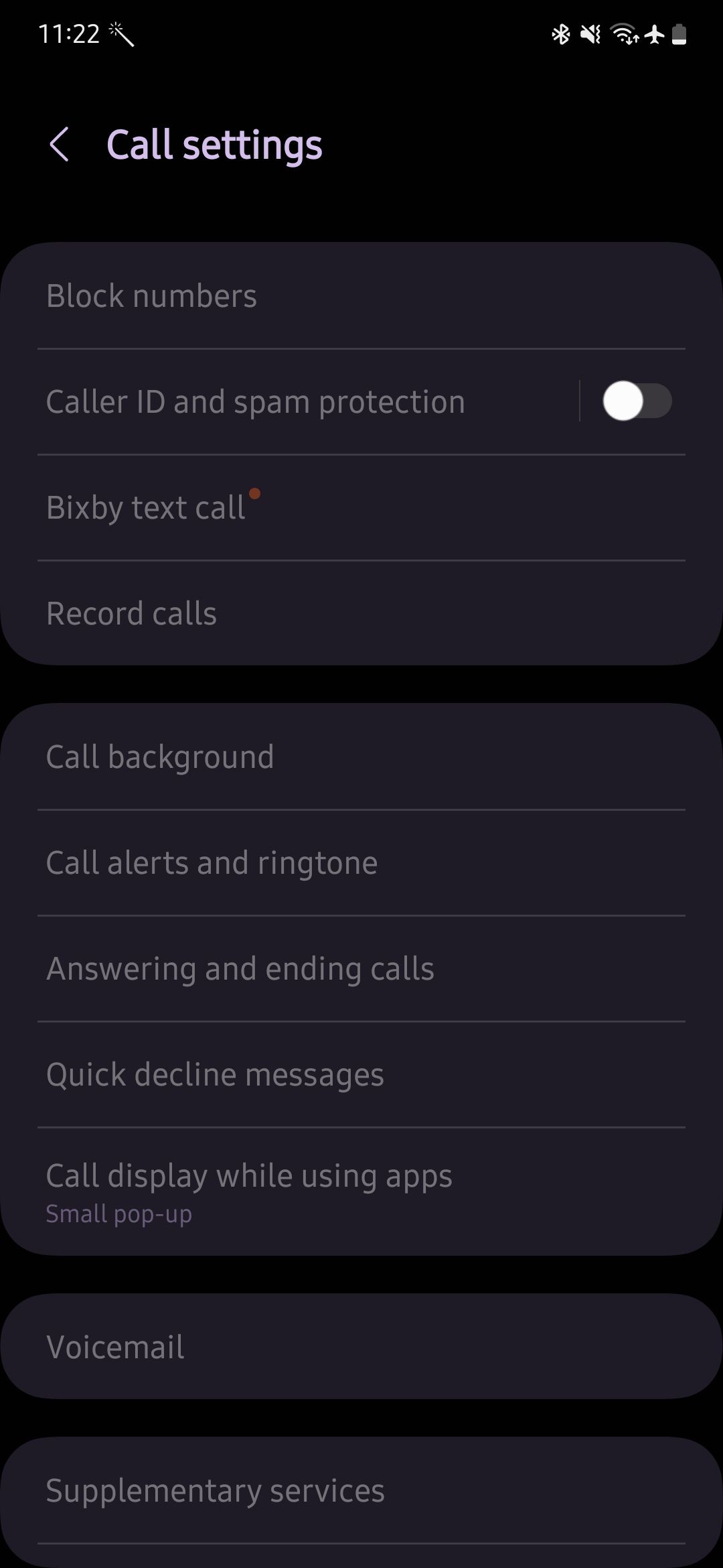 Call Settings Samsung A54 - Samsung Members