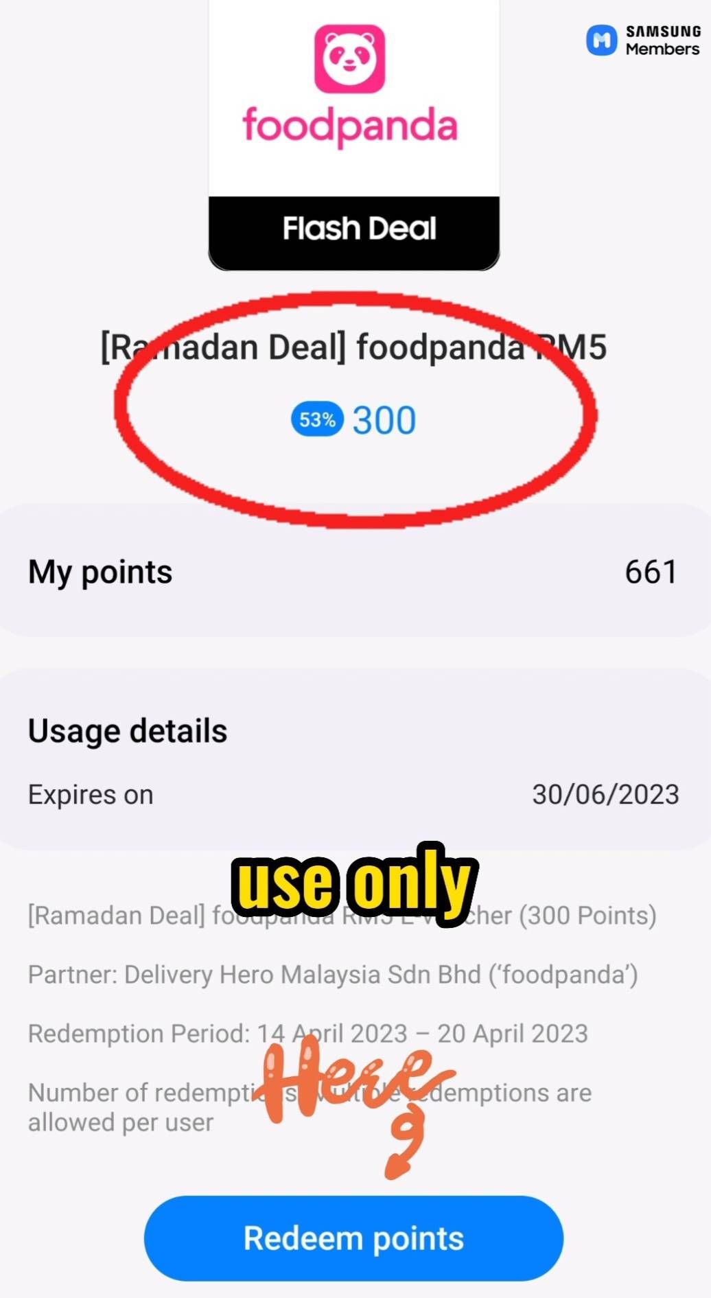 🐼 [My Fav Restaurant] Foodpanda x Pandapro - Samsung Members
