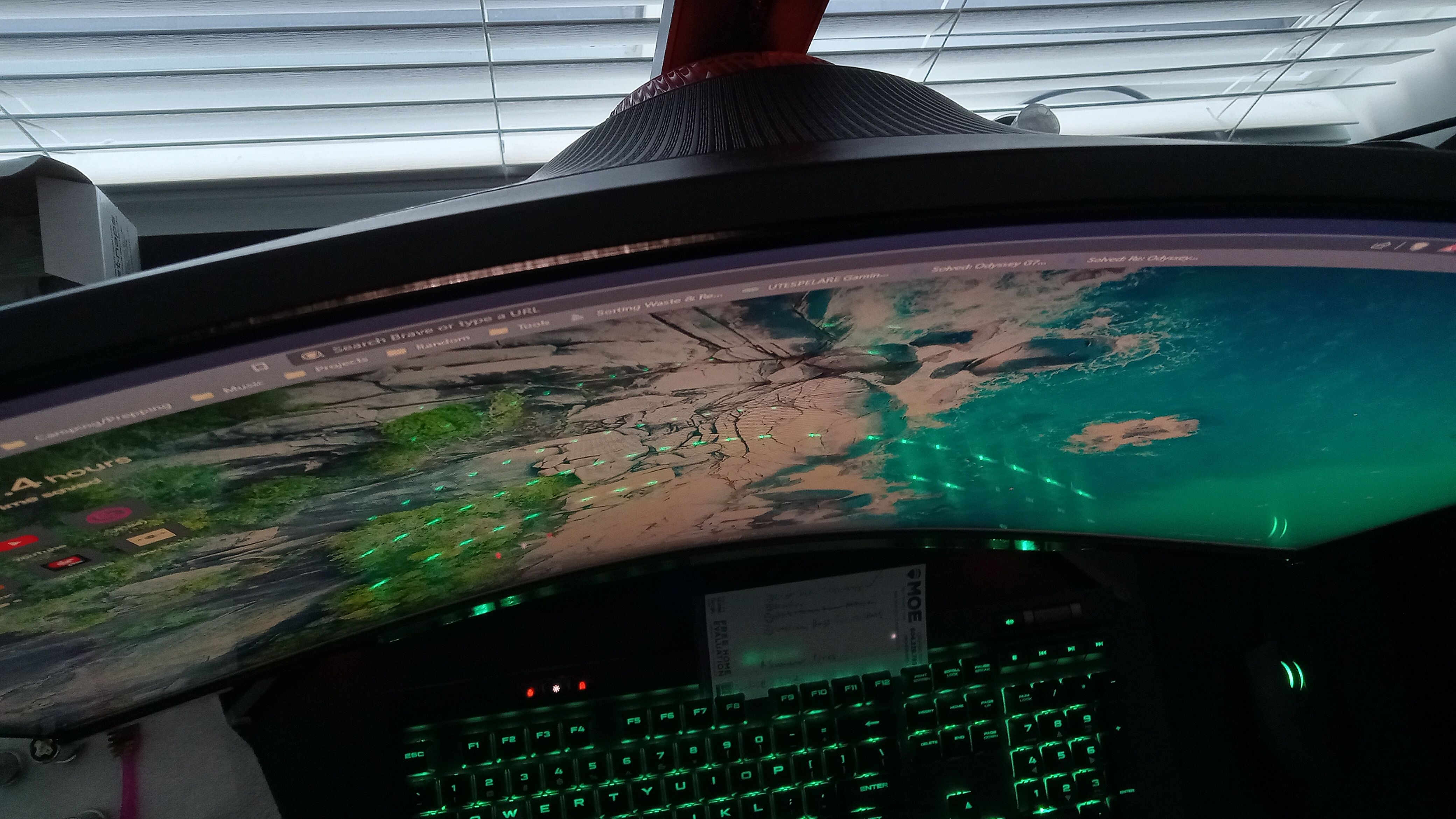 G7 Monitor Screen Detaching. - Samsung Members