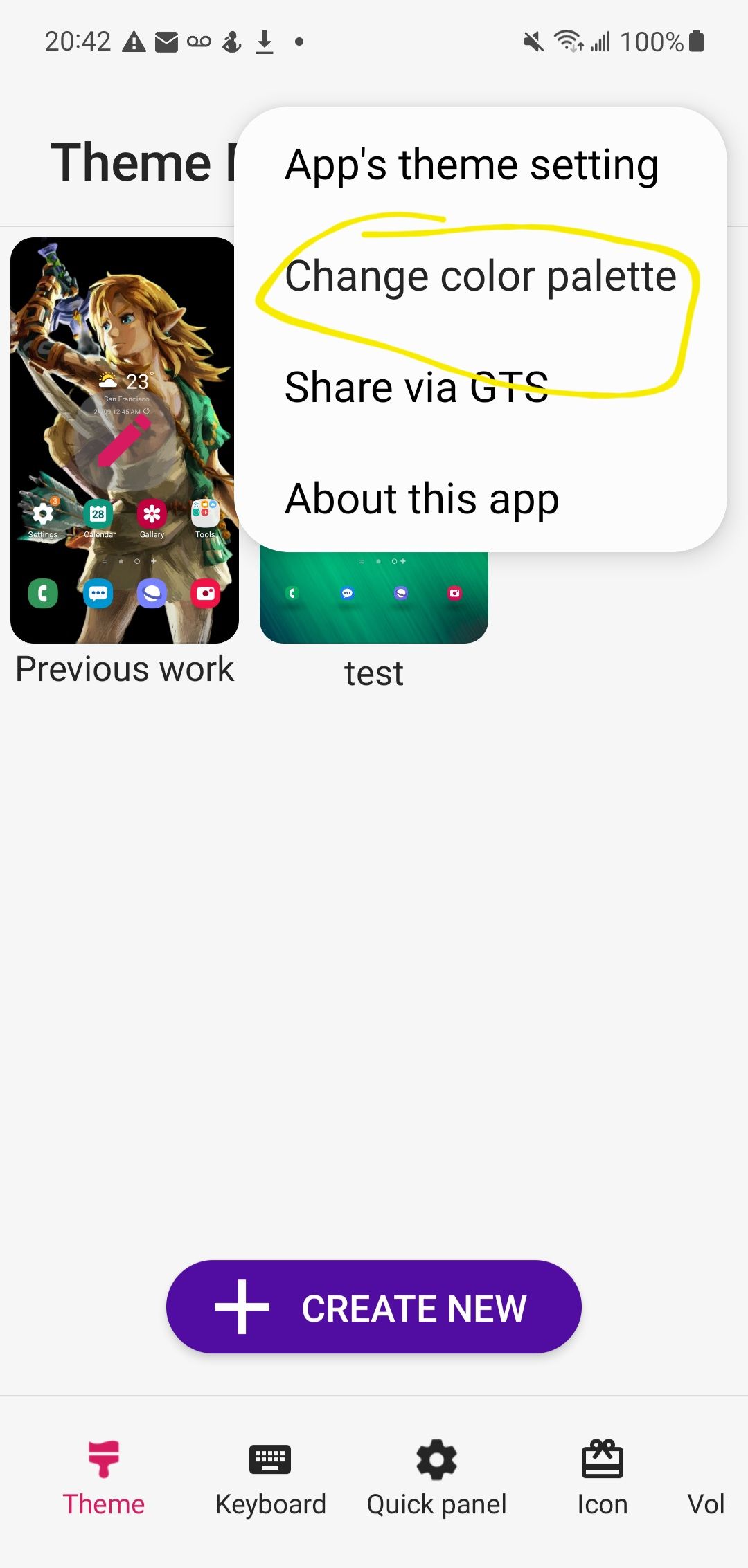 Color Palette - Samsung Members