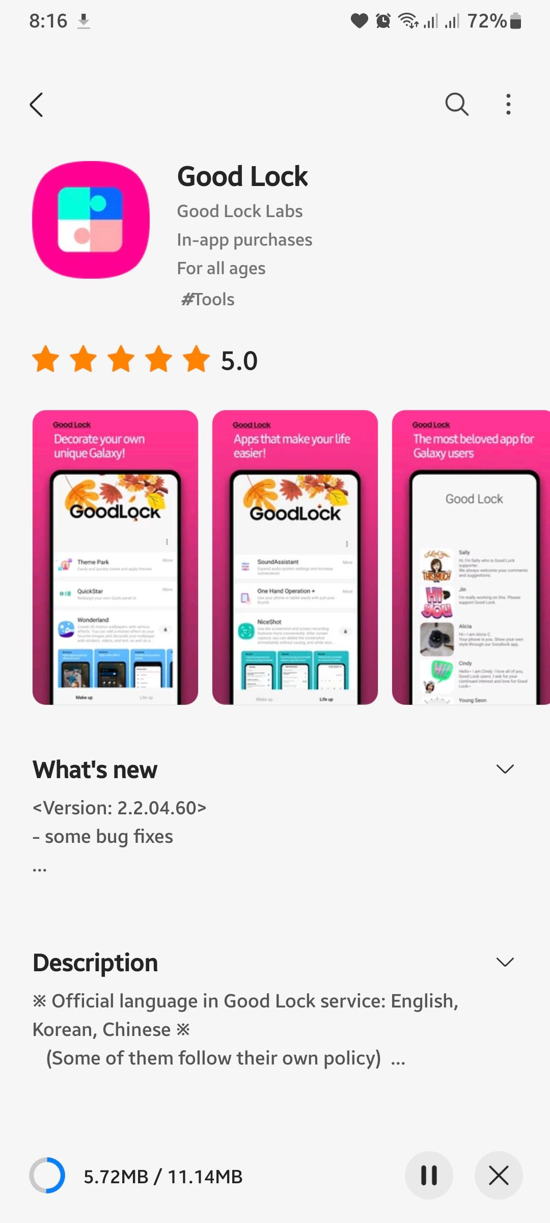 GoodLock App - Samsung Members