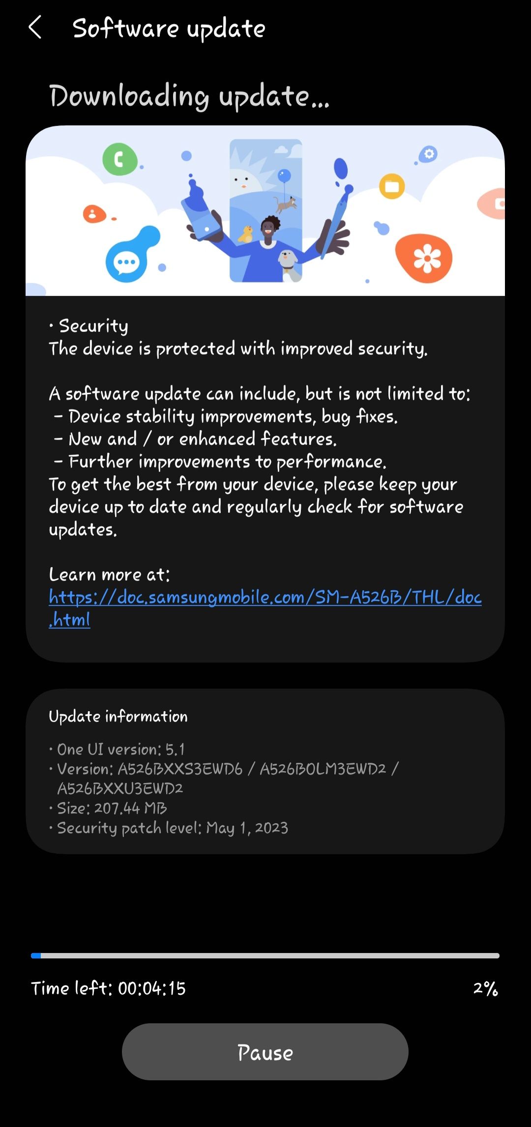 A52 5G Software Update - Samsung Members