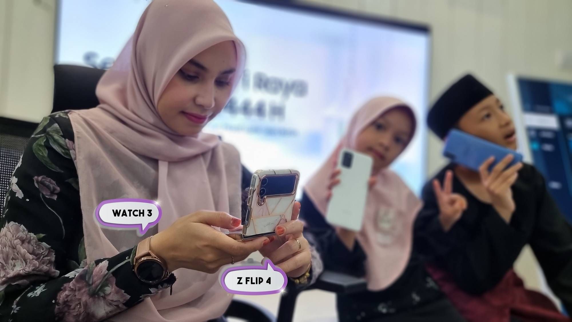 This is how Samsung Family look like during raya - Samsung Members