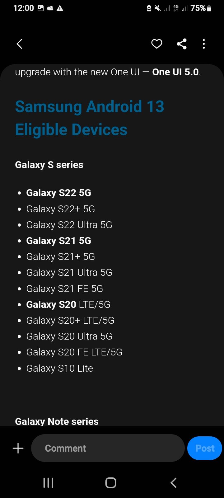 When Android 13 Land on Galaxy A12 users ?? - Samsung Members