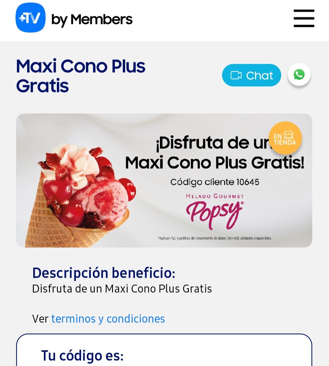 Popsy - Samsung Members