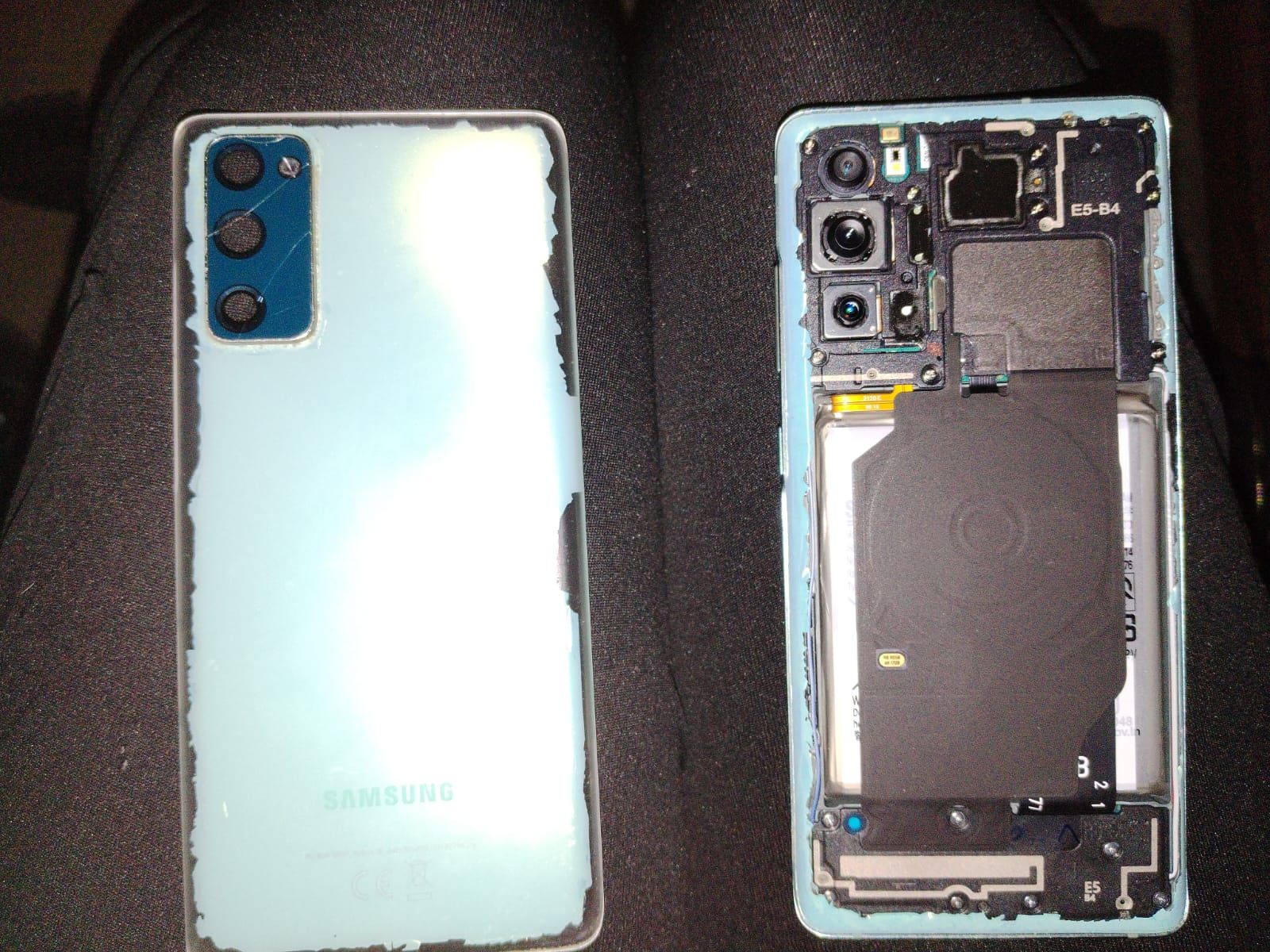 SAMSUNG GALAXY S20 FE 5G BACK PEELING/CRACKING - Samsung Members