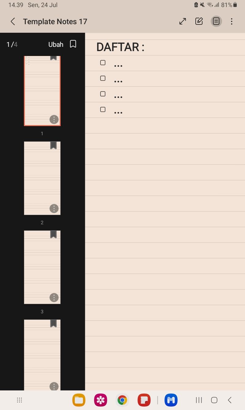 Samsung Notes Template Size 17 Untuk Catatanmu - Samsung Members