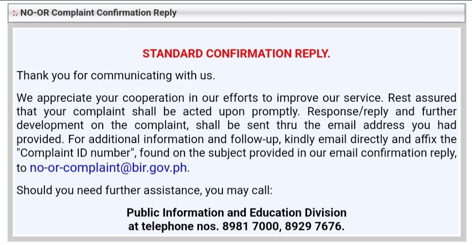 Sales Invoice / Official Receipt - Samsung Members