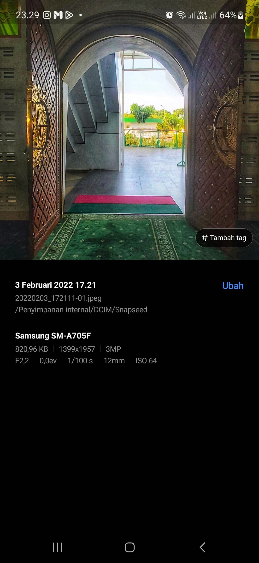 Pintu Masjid Agung Sultan Thaf Sinar Basarsyah [Mo... - Samsung Members