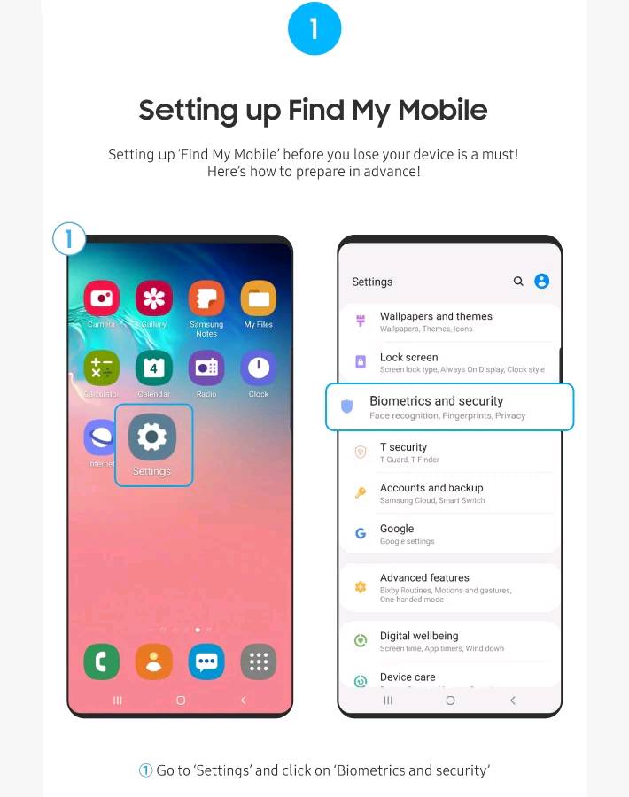 How to Find My Mobile - Samsung Members