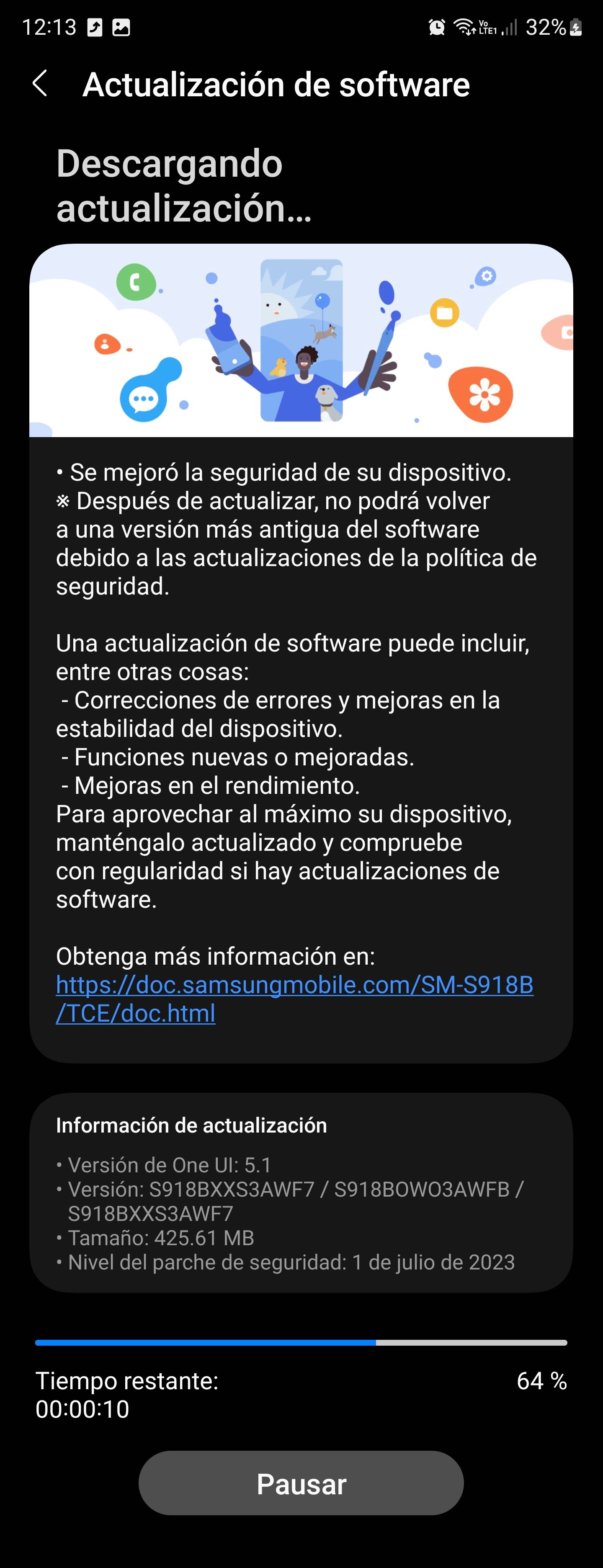 Actualización s23 ultra telcel - Samsung Members