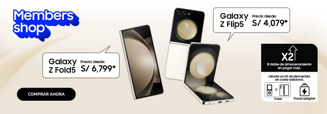 NUEVOS LANZAMIENTOS en Members Shop: GALAXYS Z FLI... - Samsung Members