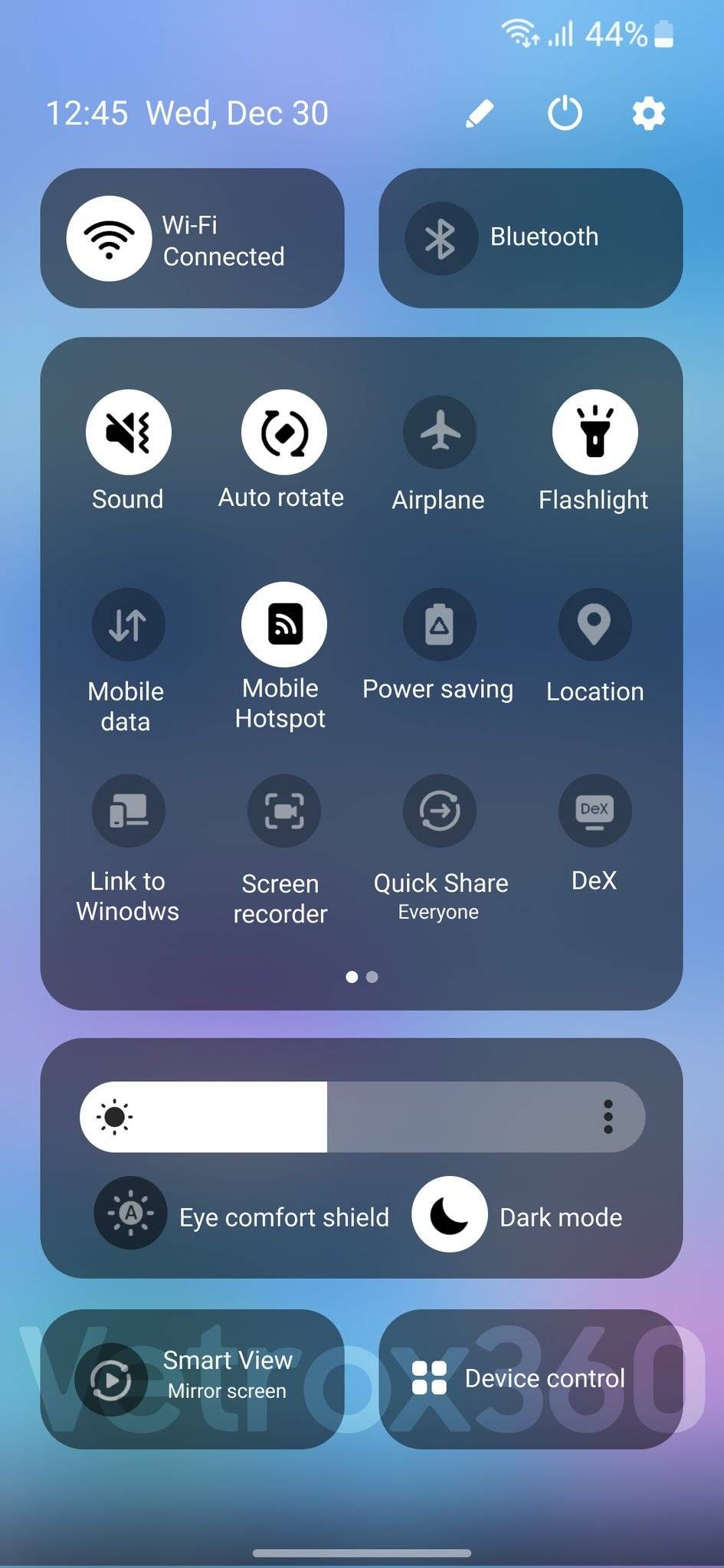Nuevo Quick Panel #OneUI6 #Samsung 😍 - Samsung Members