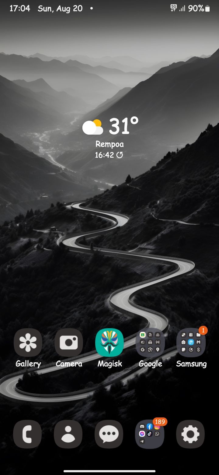 Tampilan Homescreen & Lockscreen - Samsung Members