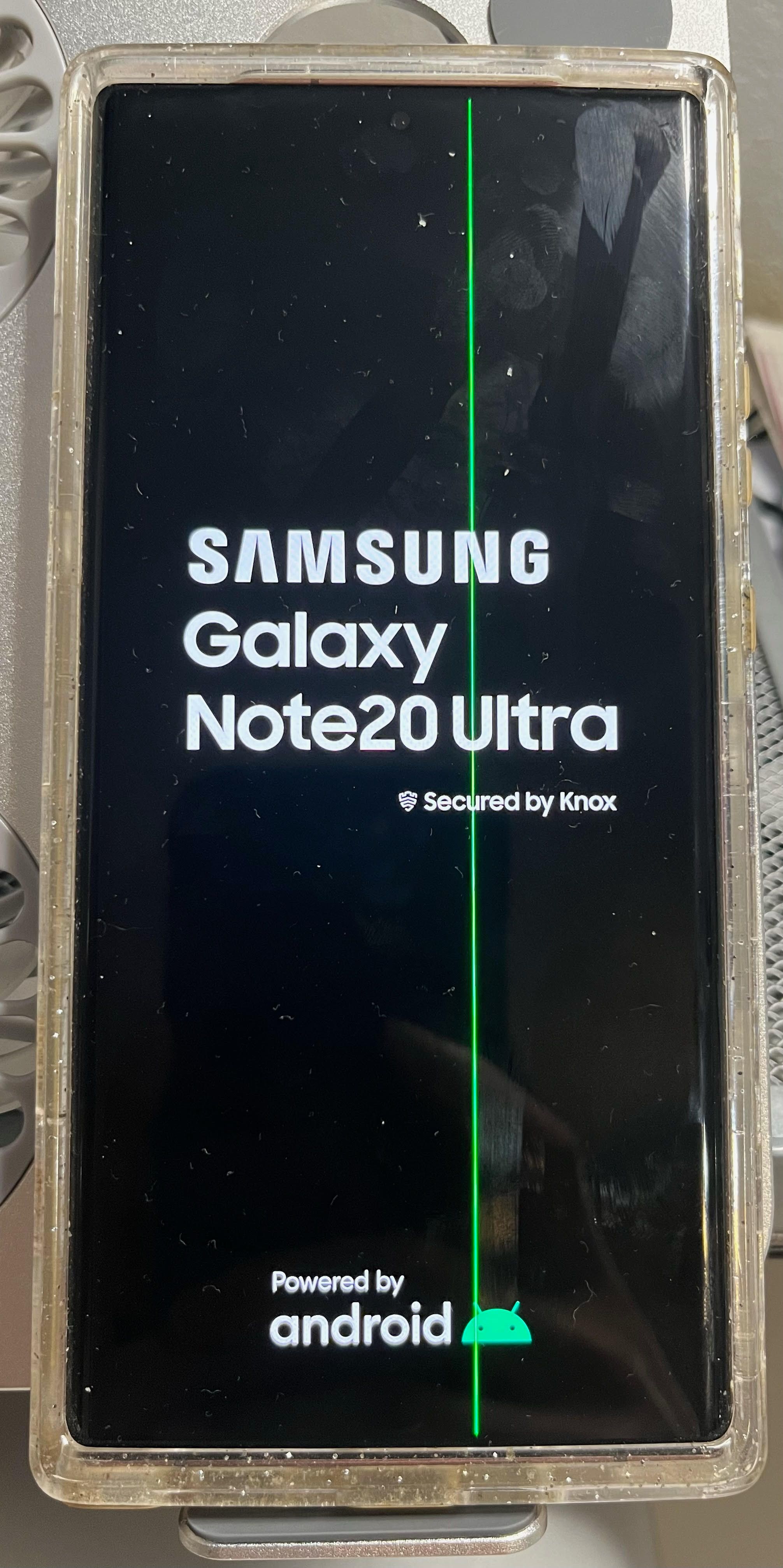 Solucionado: Raya o línea verde vertical - Samsung Members