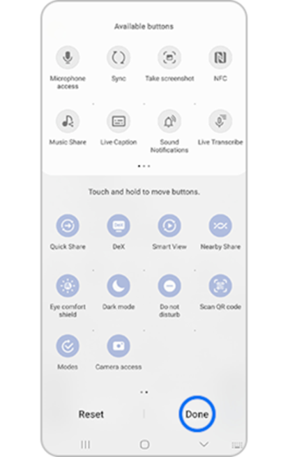 How to add or remove buttons from Quick Settings p... - Samsung Members