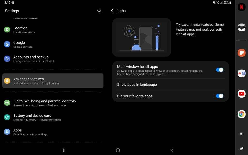 Solucionado: Como fixar o painel edge deste jeito no galaxy tab ...