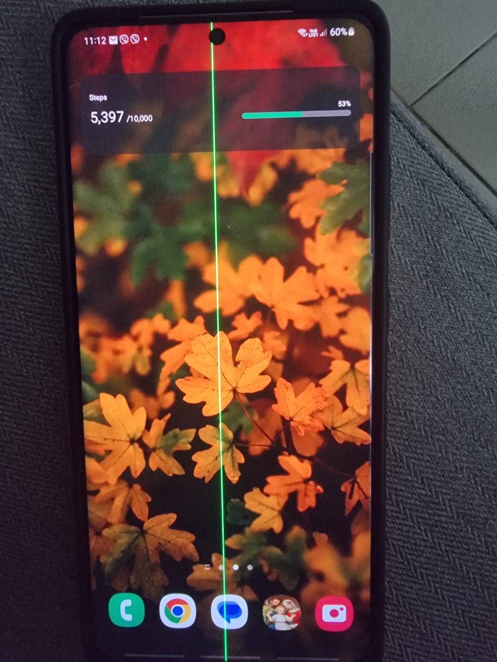 Vertical Green Line S21 ULTRA 5G - Samsung Members
