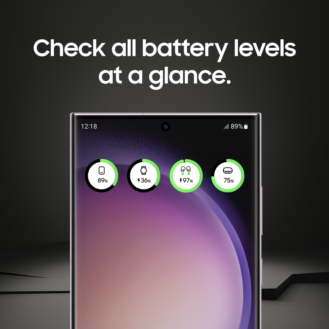New Battery Widget- Conveniently Monitor All Your ... - Samsung Members