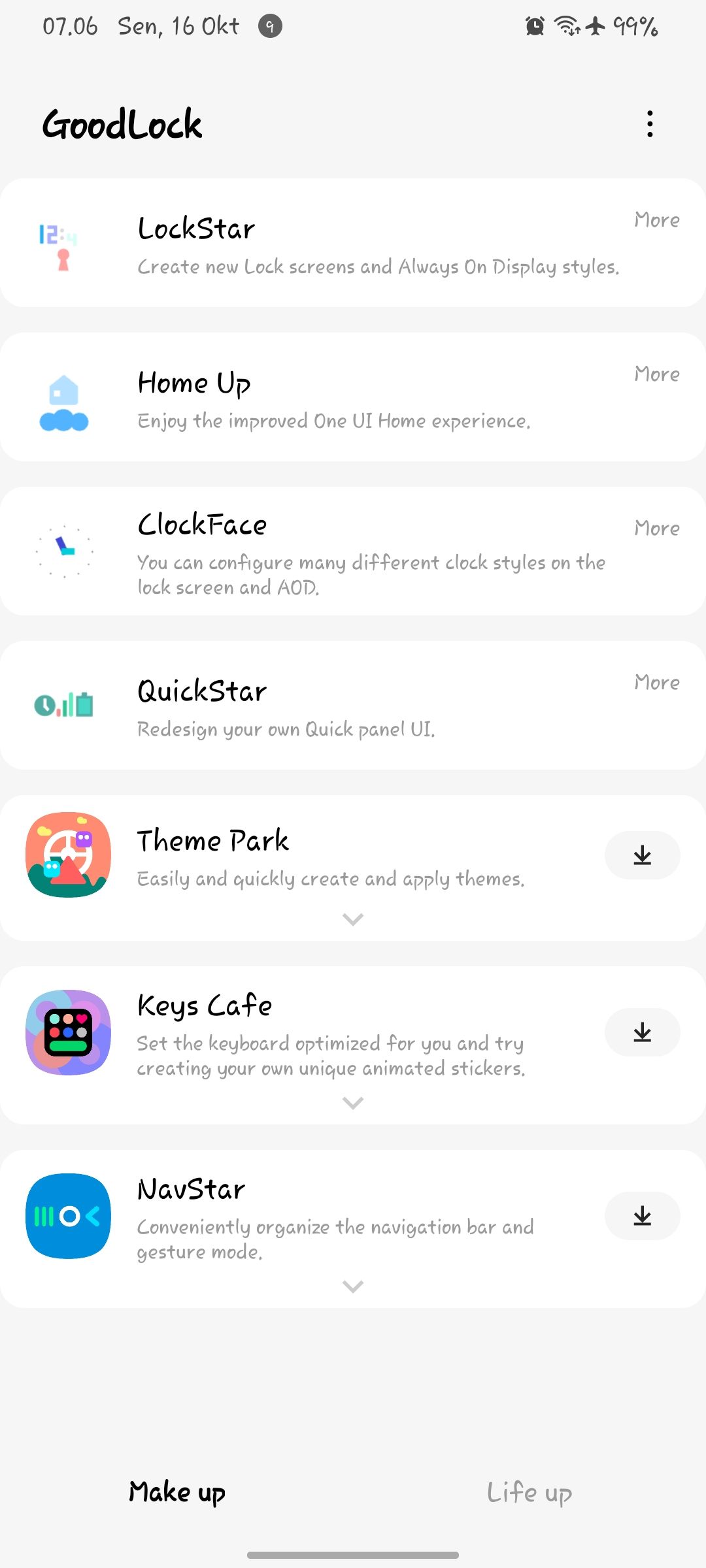 Barusan Update Goodlock, Langsung Muncul Modul Key... - Samsung Members