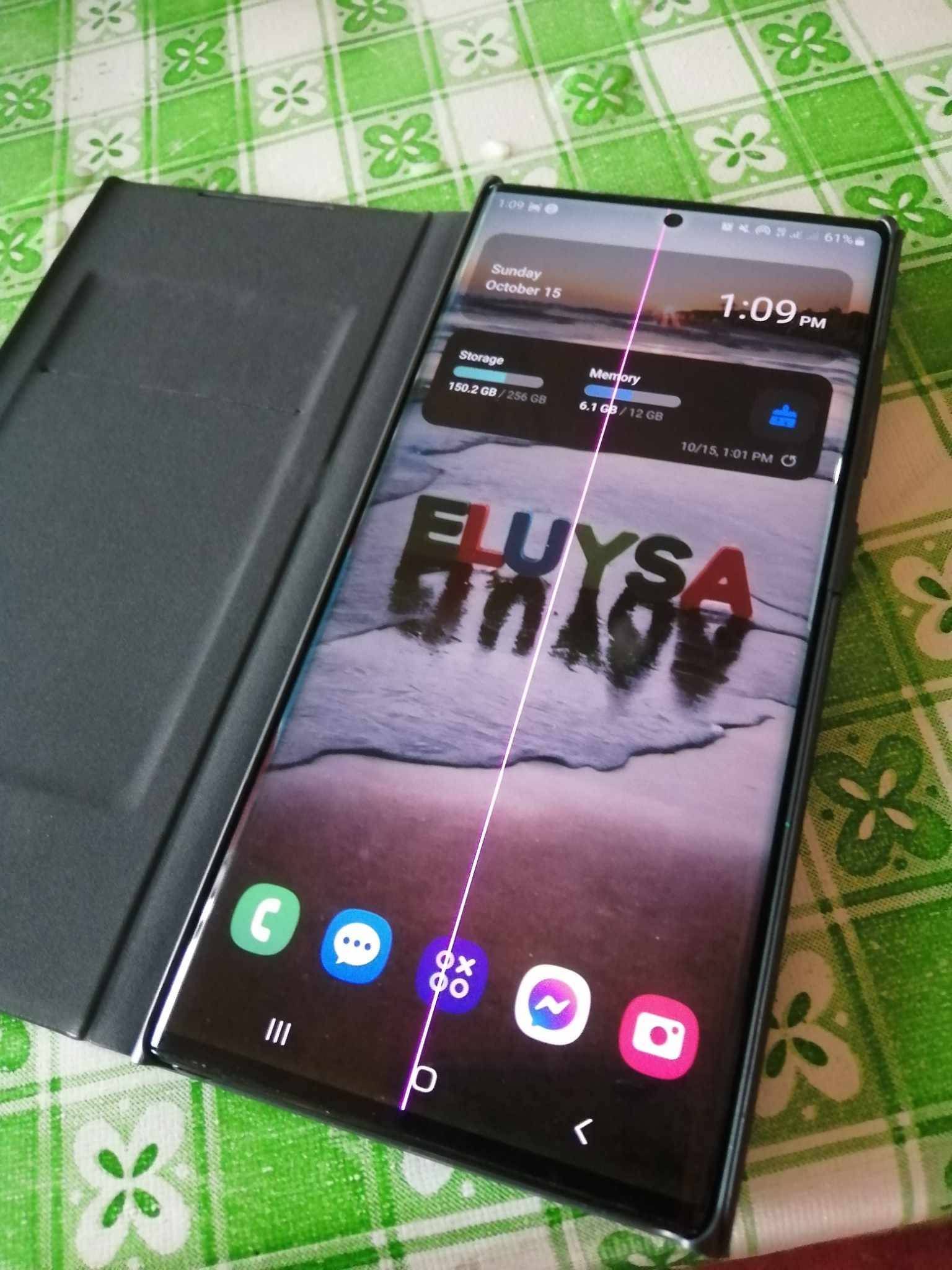 S20+ pink vertical lines - Samsung Members