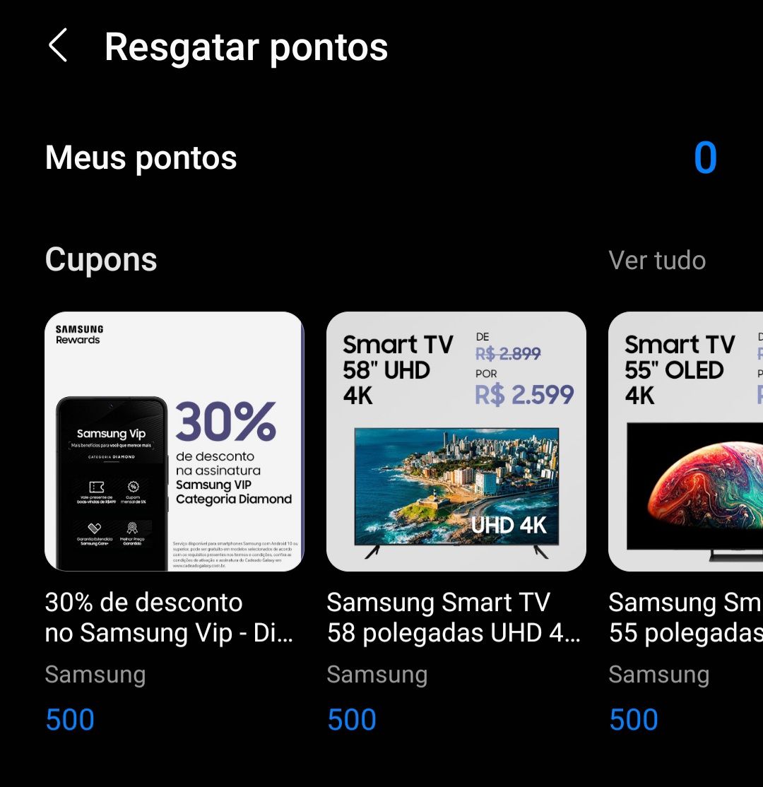 Samsung vip - Galaxy watch 580 reais - Samsung Members