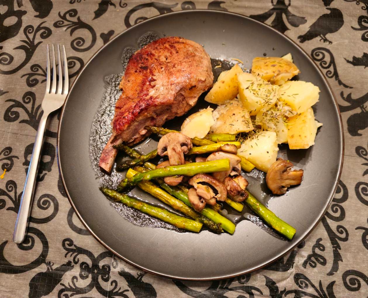 Chop de porc cuisson sous vide avec sauce pommes c... - Samsung Members