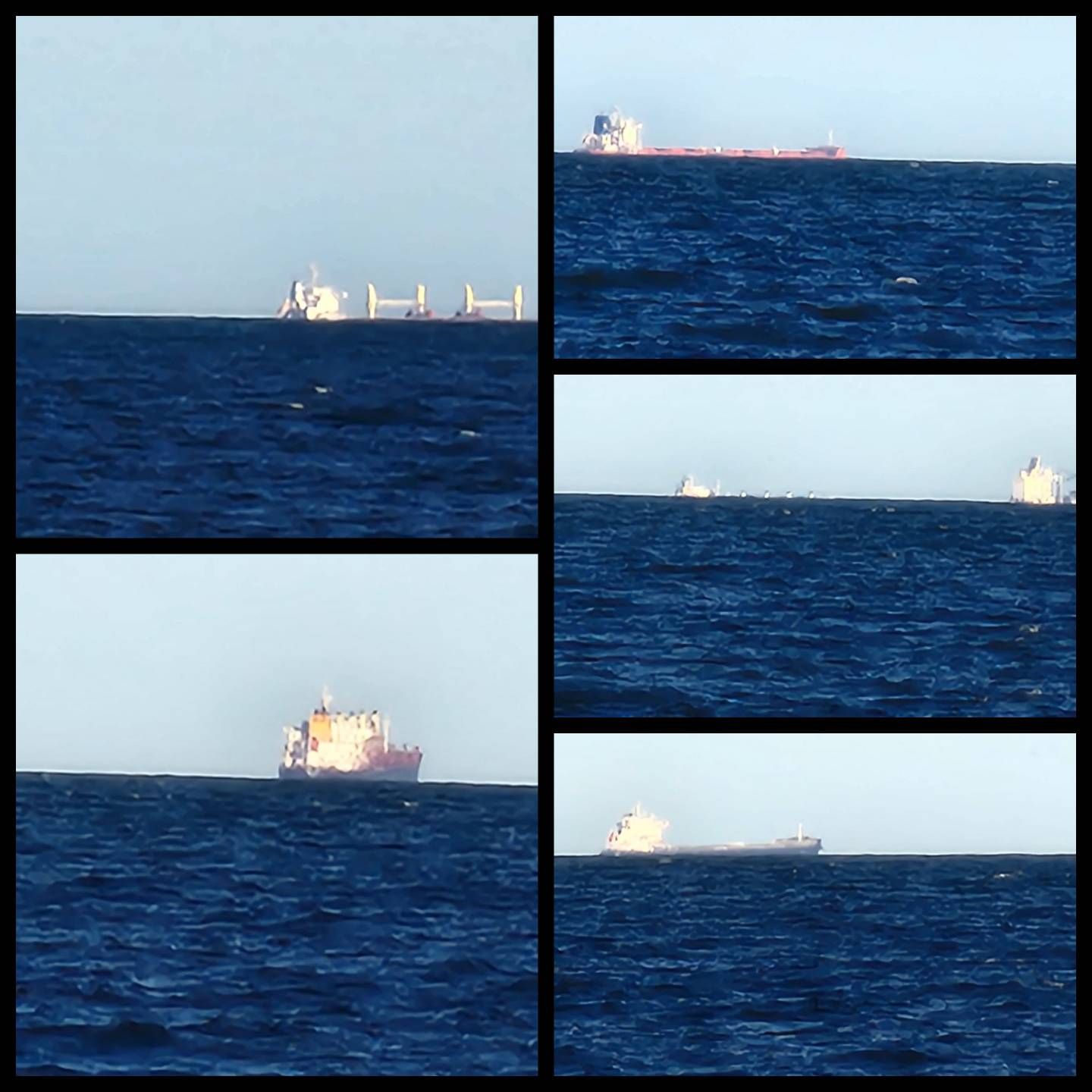 Navios querendo entrar no porto. Itapoa - Samsung Members